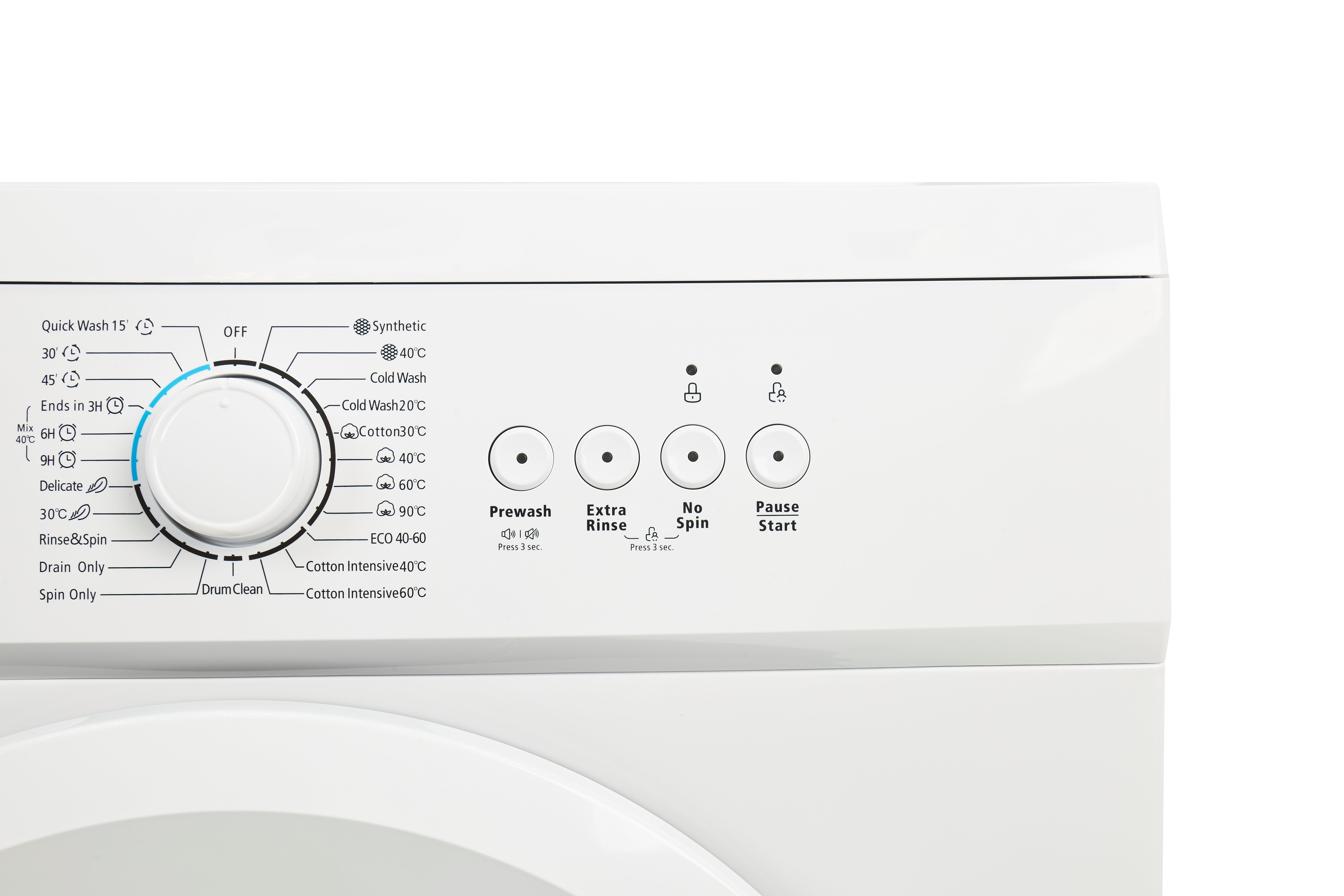 Appliance Electronics | Haden HW1216 6kg 1200 Spin Washing Machine - White