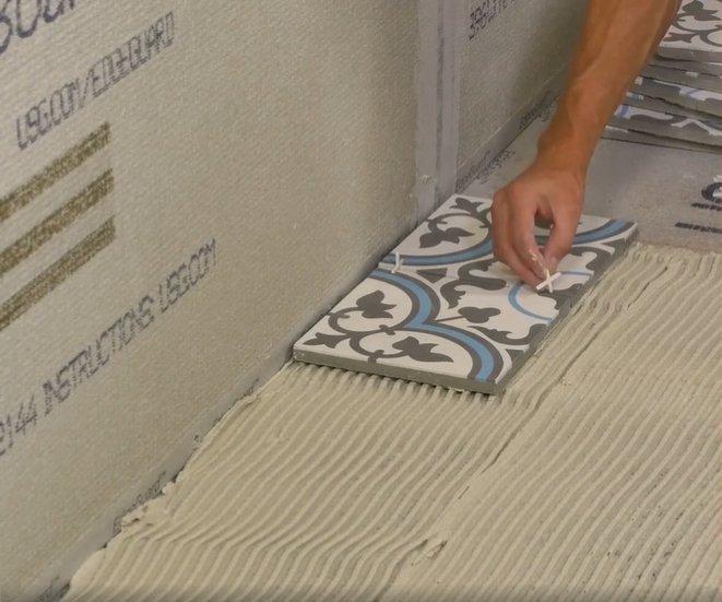 F&D Start to Finish: Install Encaustic Cement Tile