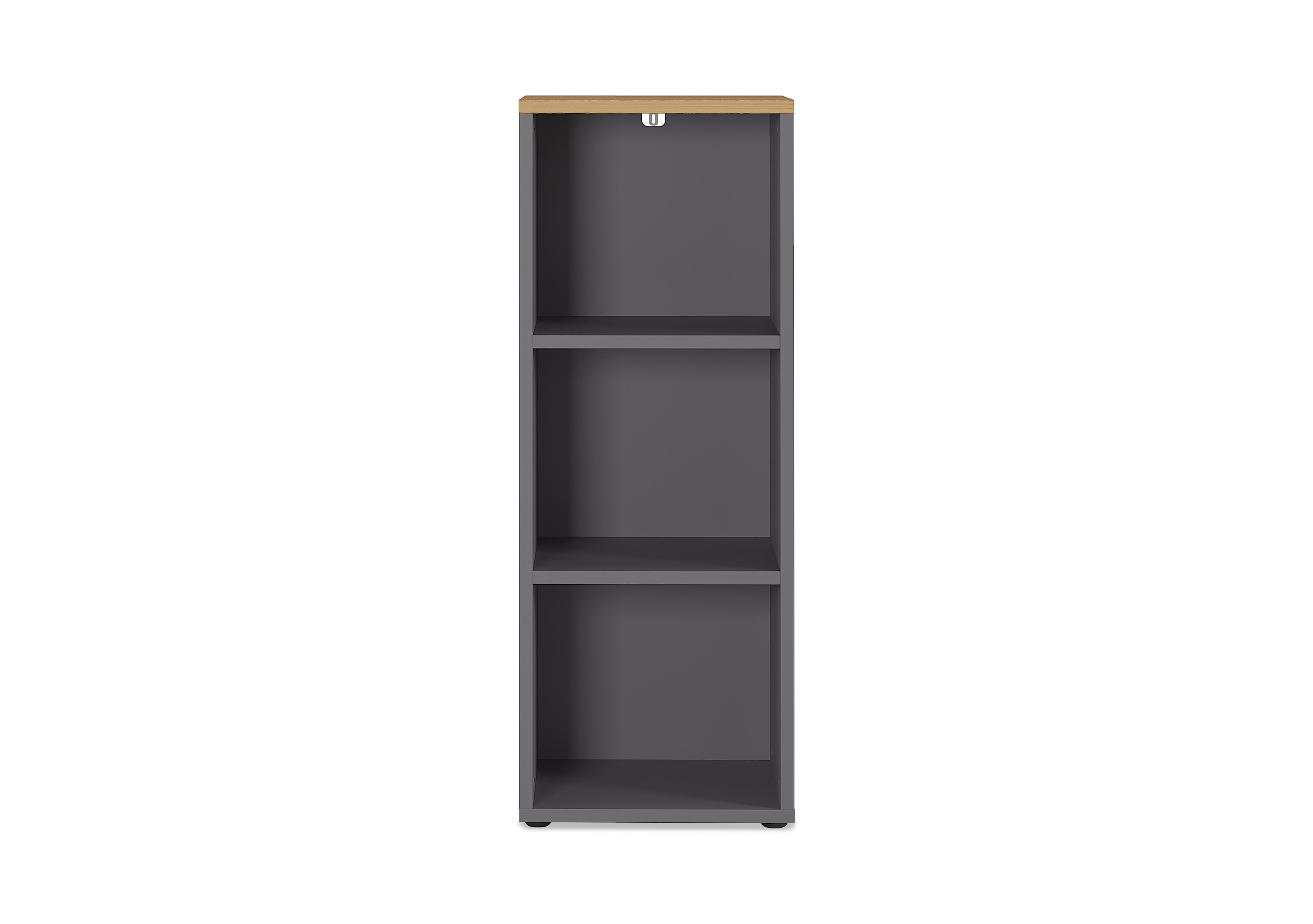 Agenda 3 Shelf Narrow Bookcase - Furniture Village