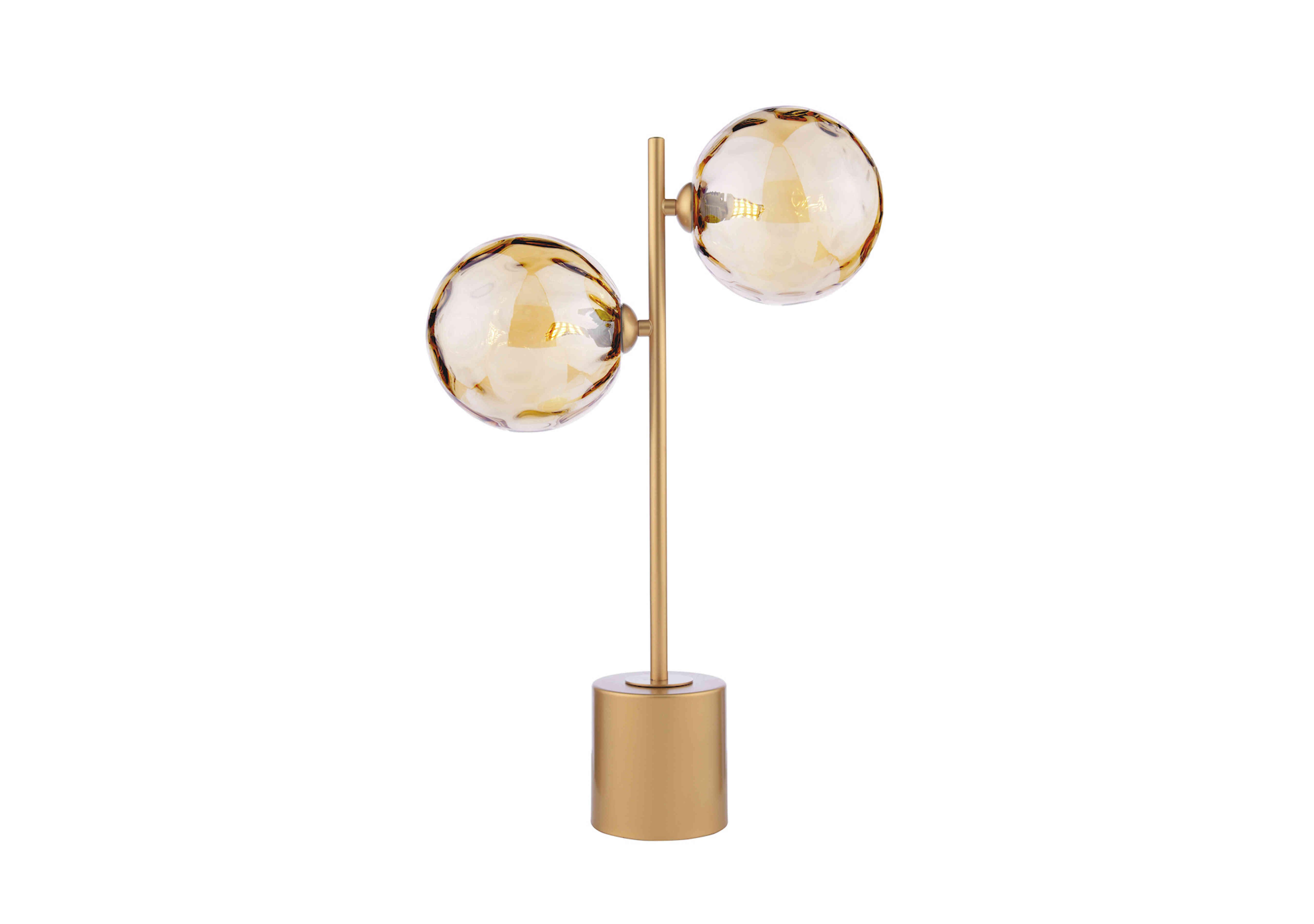 Gold Dimple Table Lamp - Furniture Village
