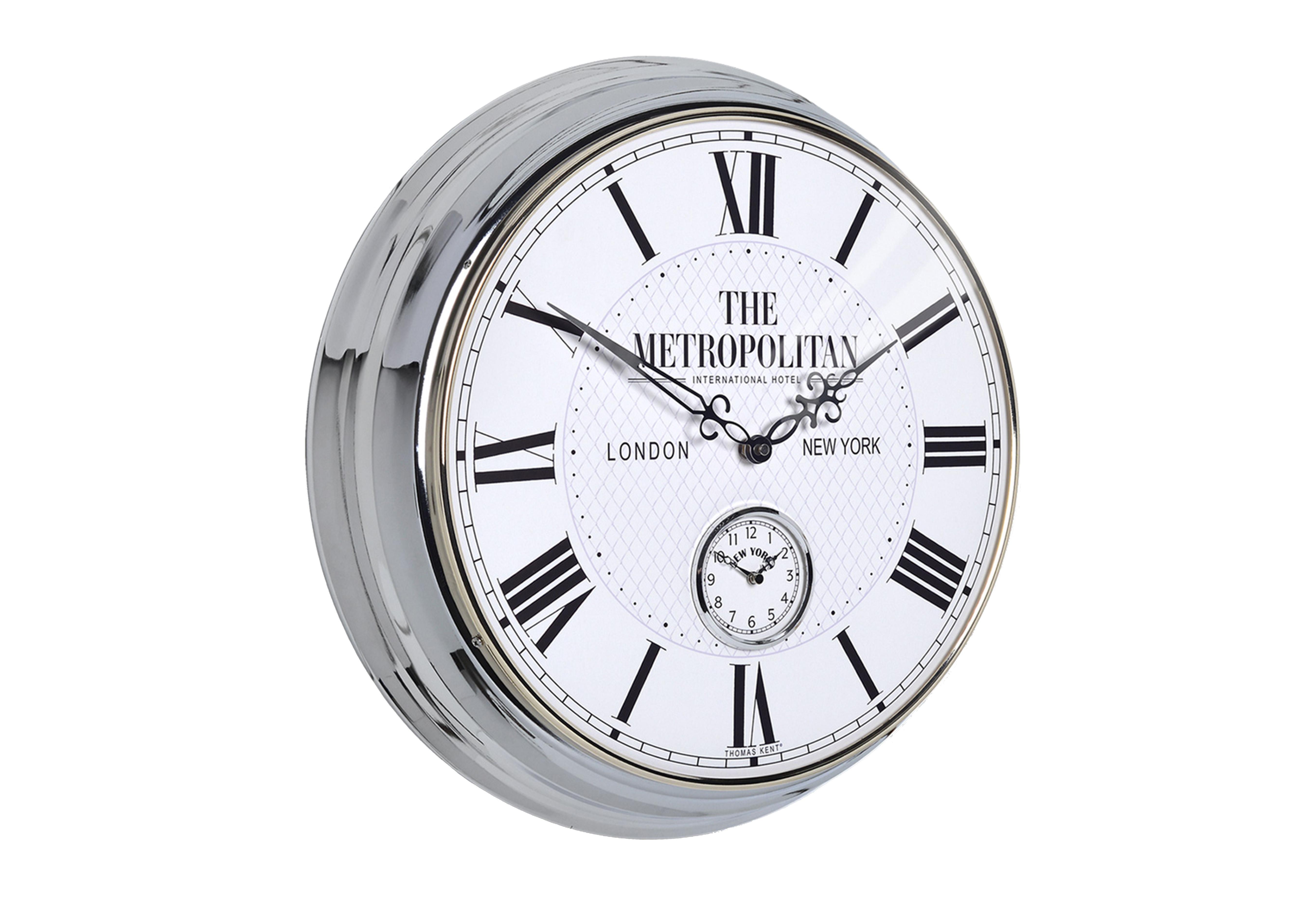 Metropolitan Wall Clock - Furniture Village