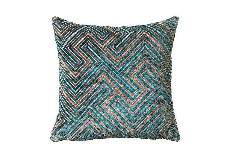 Neo Turquoise Cushion - Furniture Village