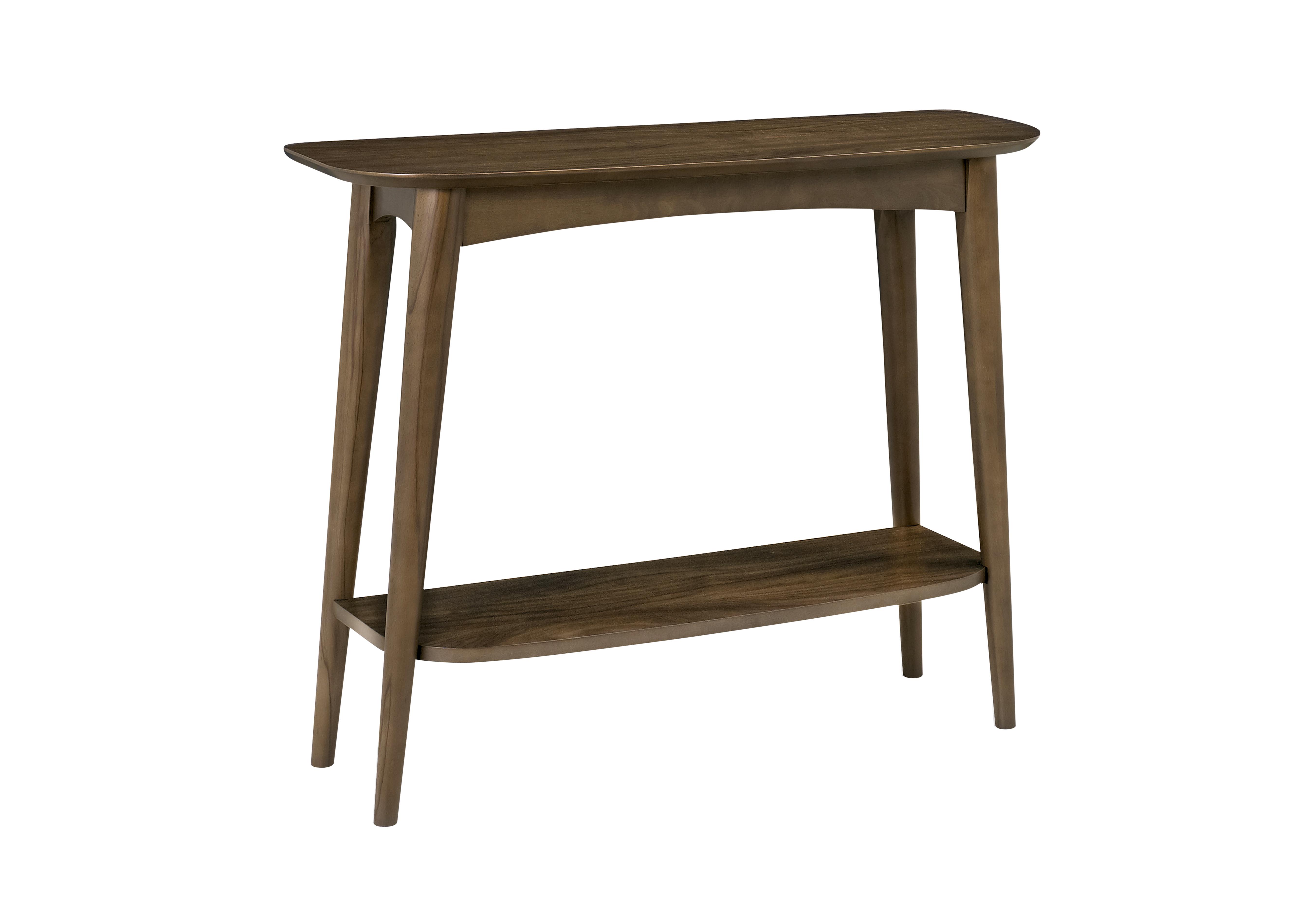 Nexus Console Table With Shelf - Furniture Village