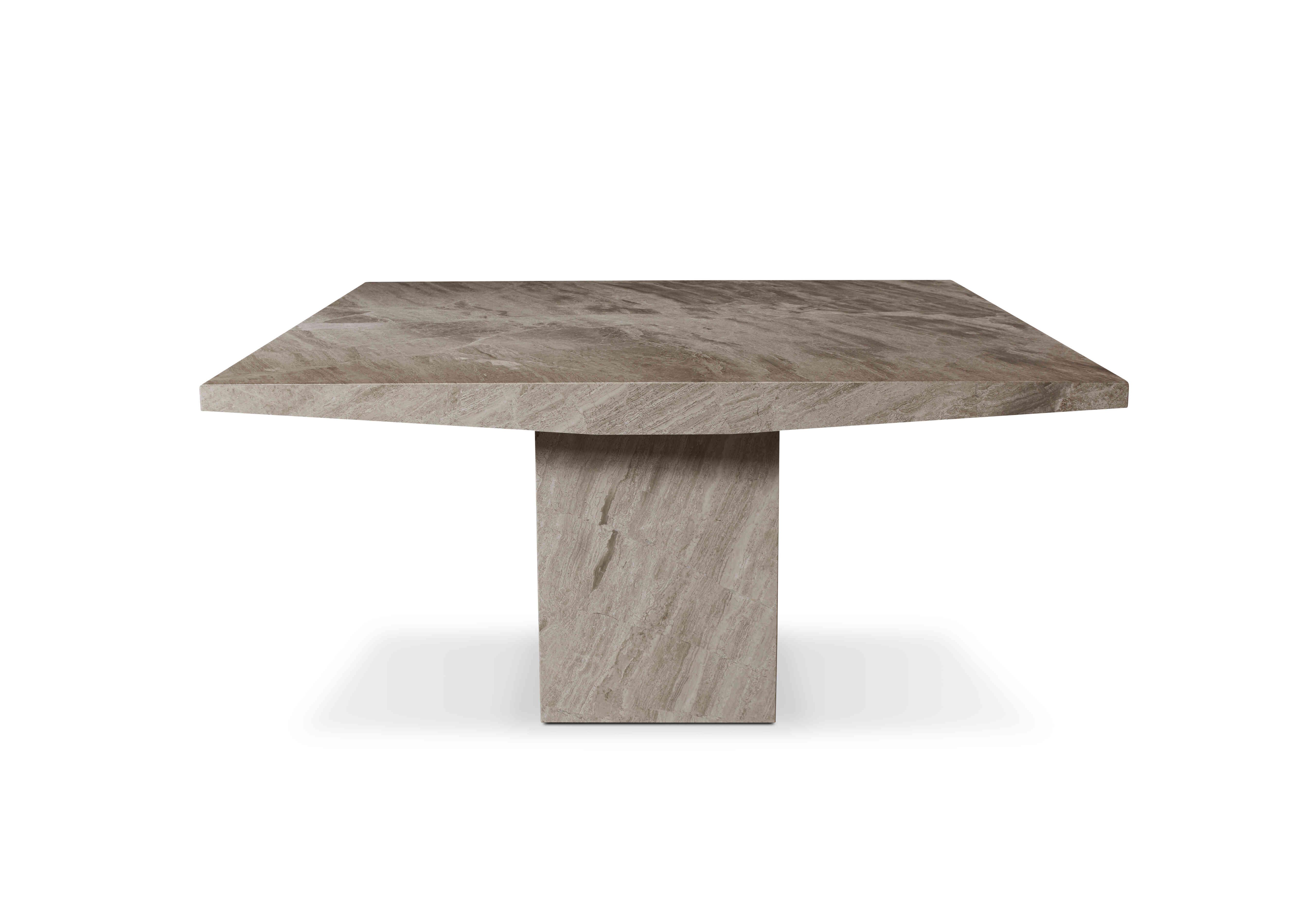 Rome Square Dining Table with Boat Edges - Stone International ...