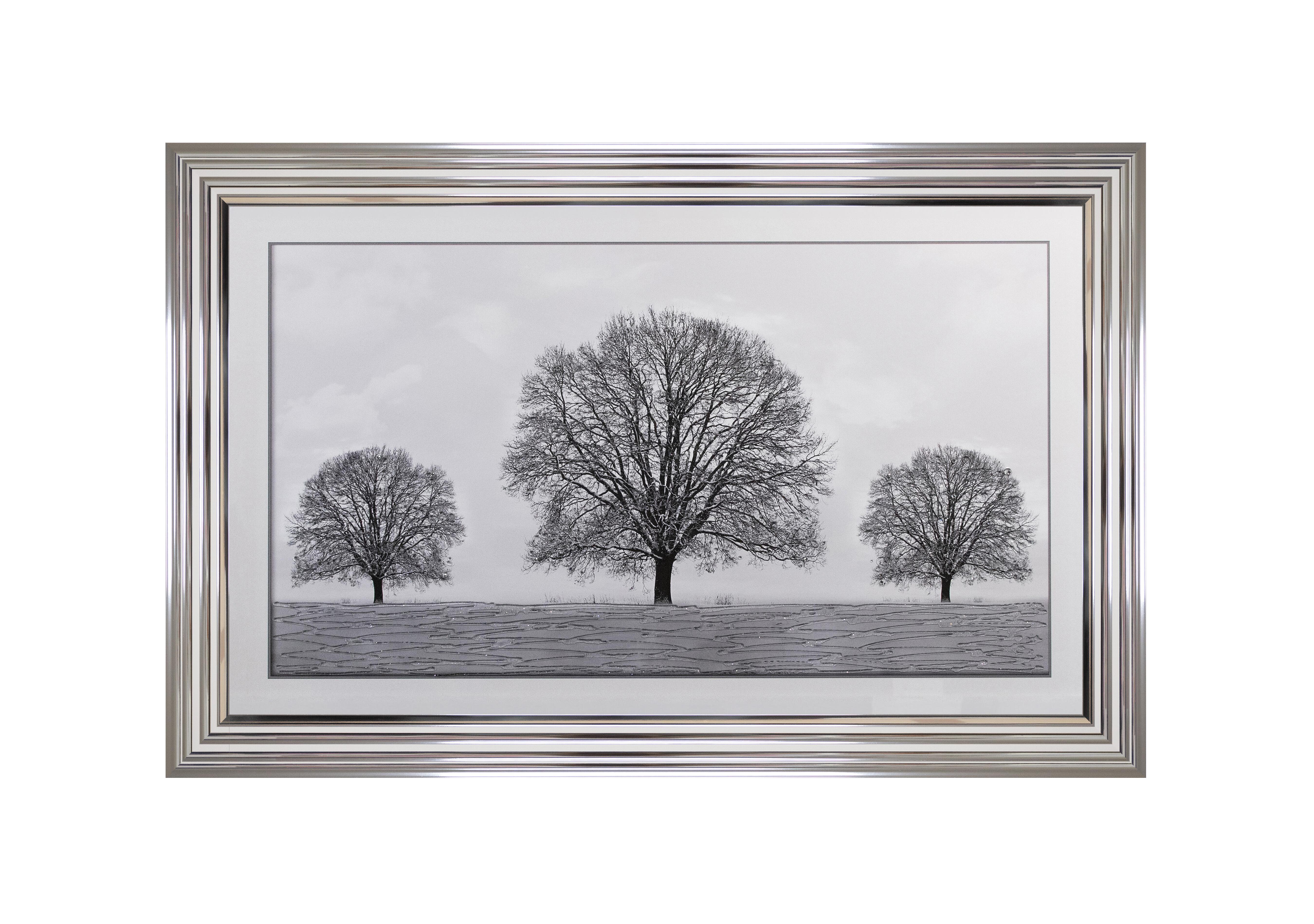 Winter Tree Framed Art - Furniture Village