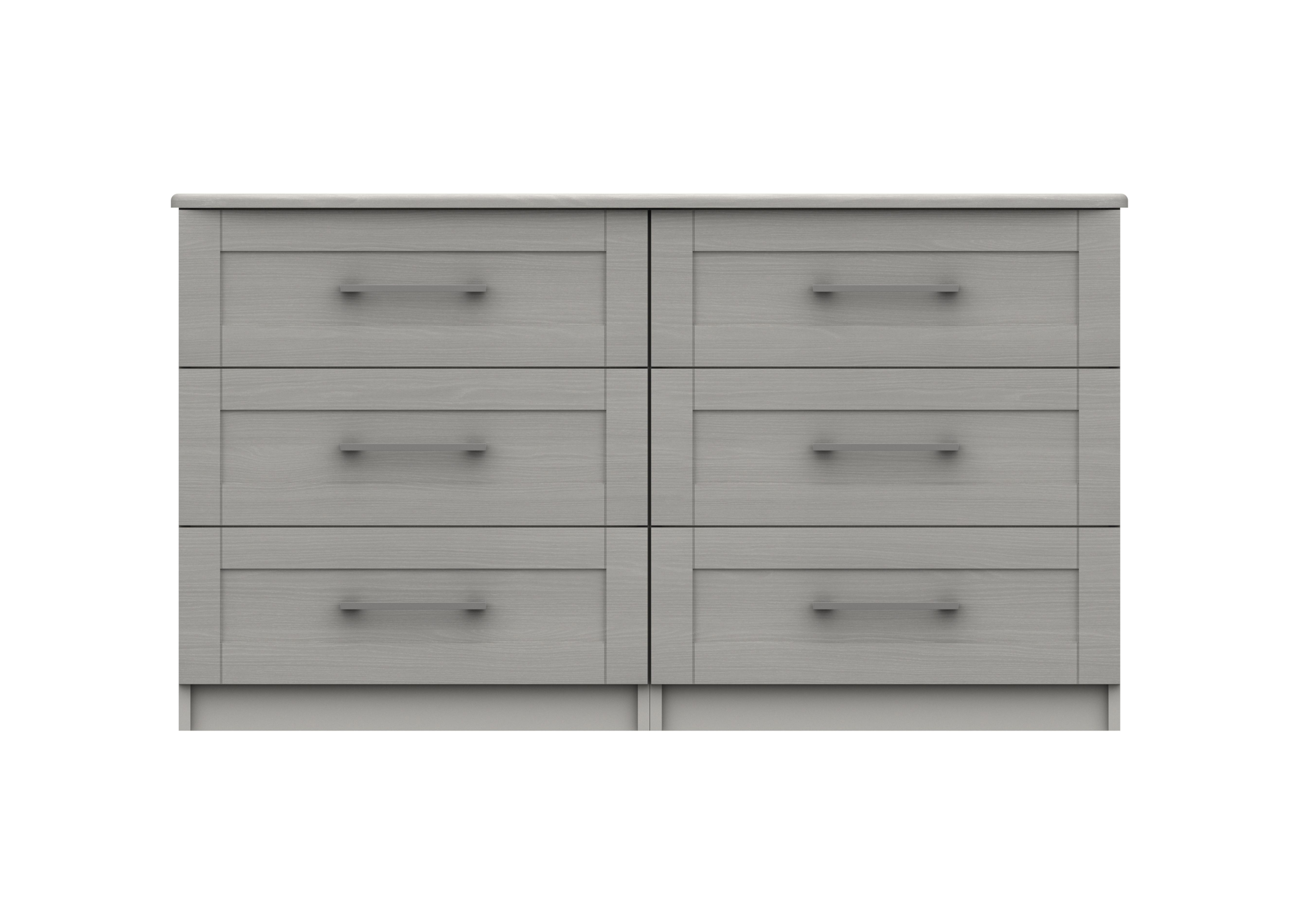 Fenchurch 6 Drawer Wide Chest - London Bedrooms - Furniture Village