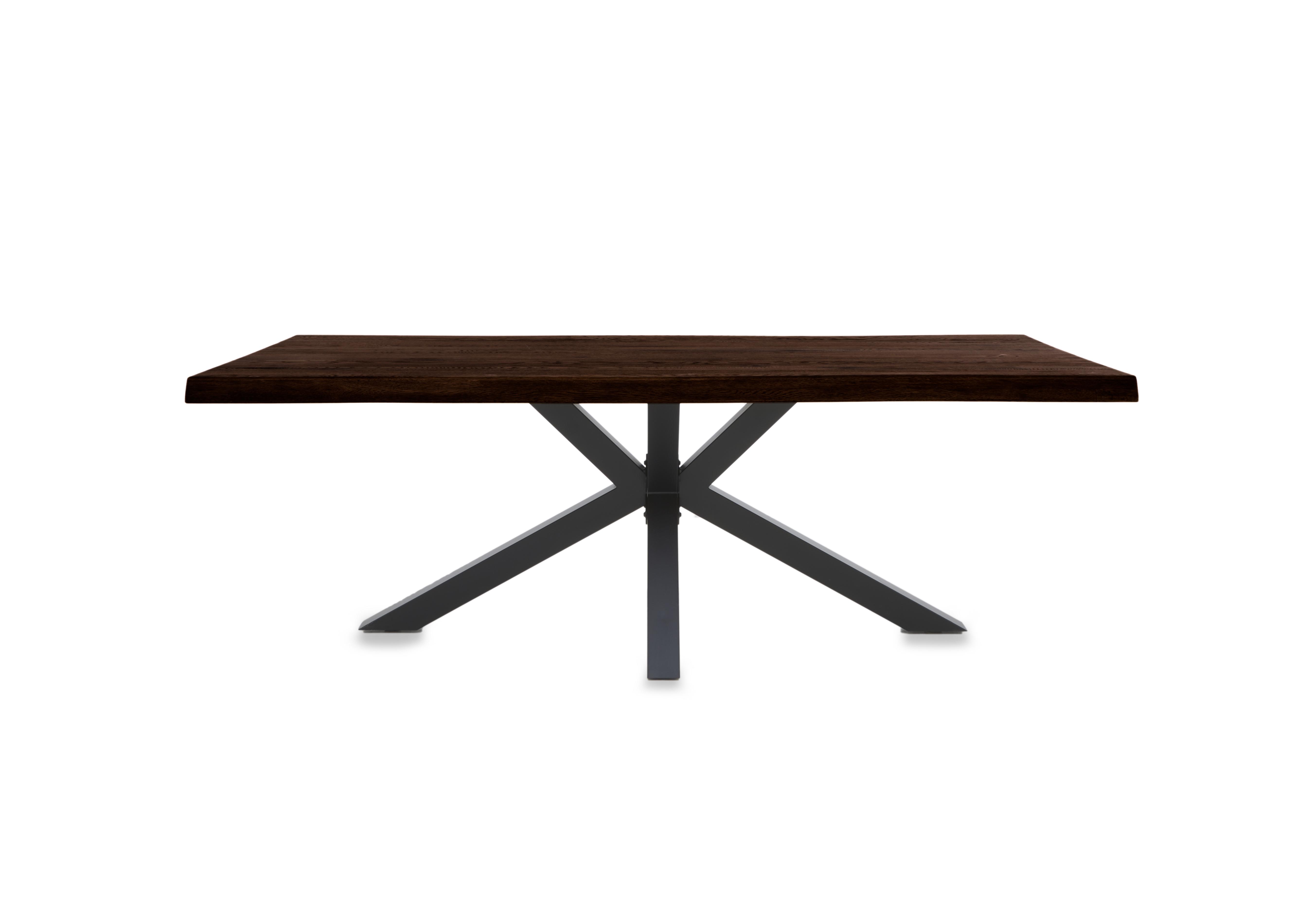Njord Raw Edge Dining Table with Metal Star Base - Bodahl - Furniture ...