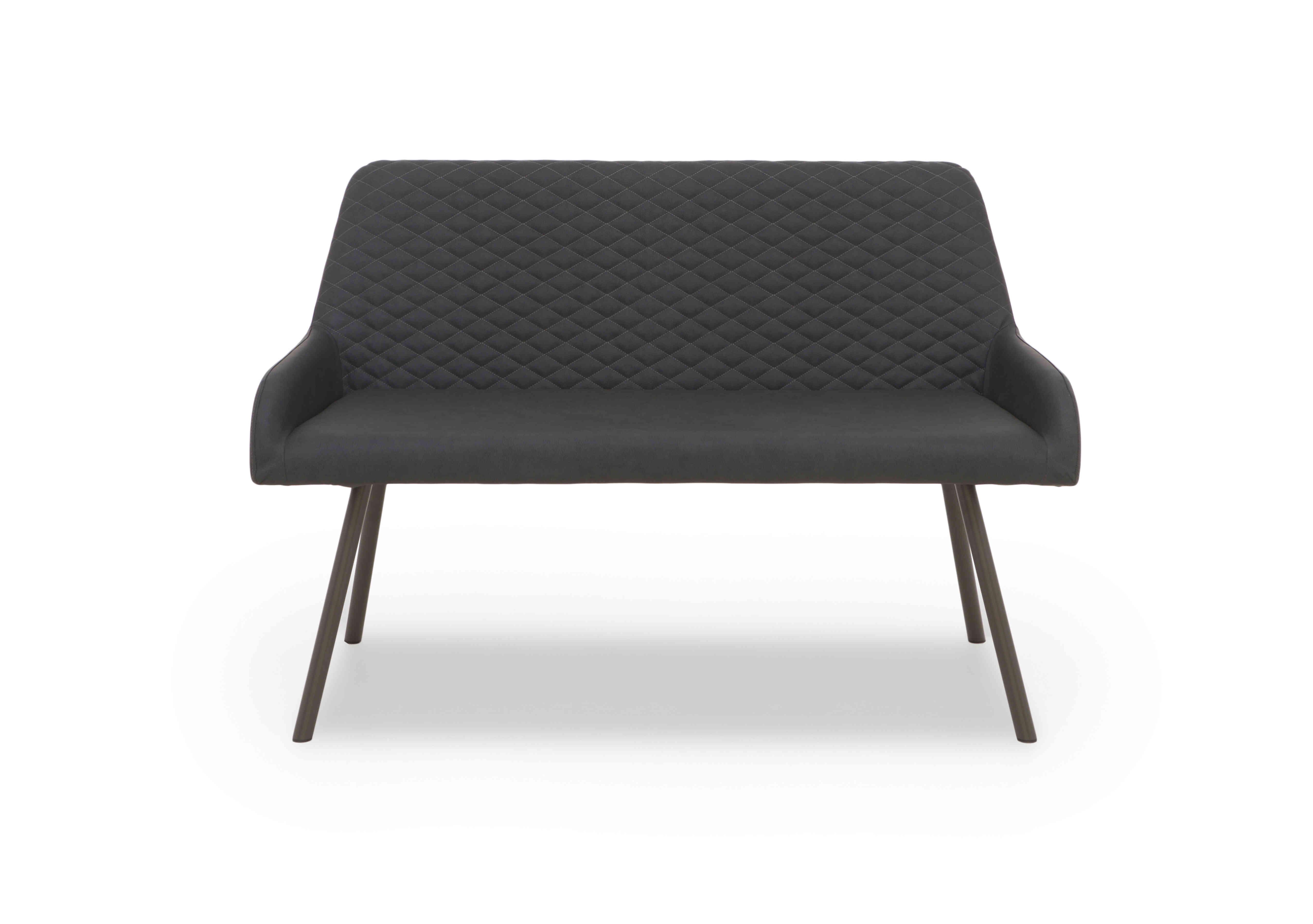 Ion Faux Leather High Back Dining Bench - Furniture Village