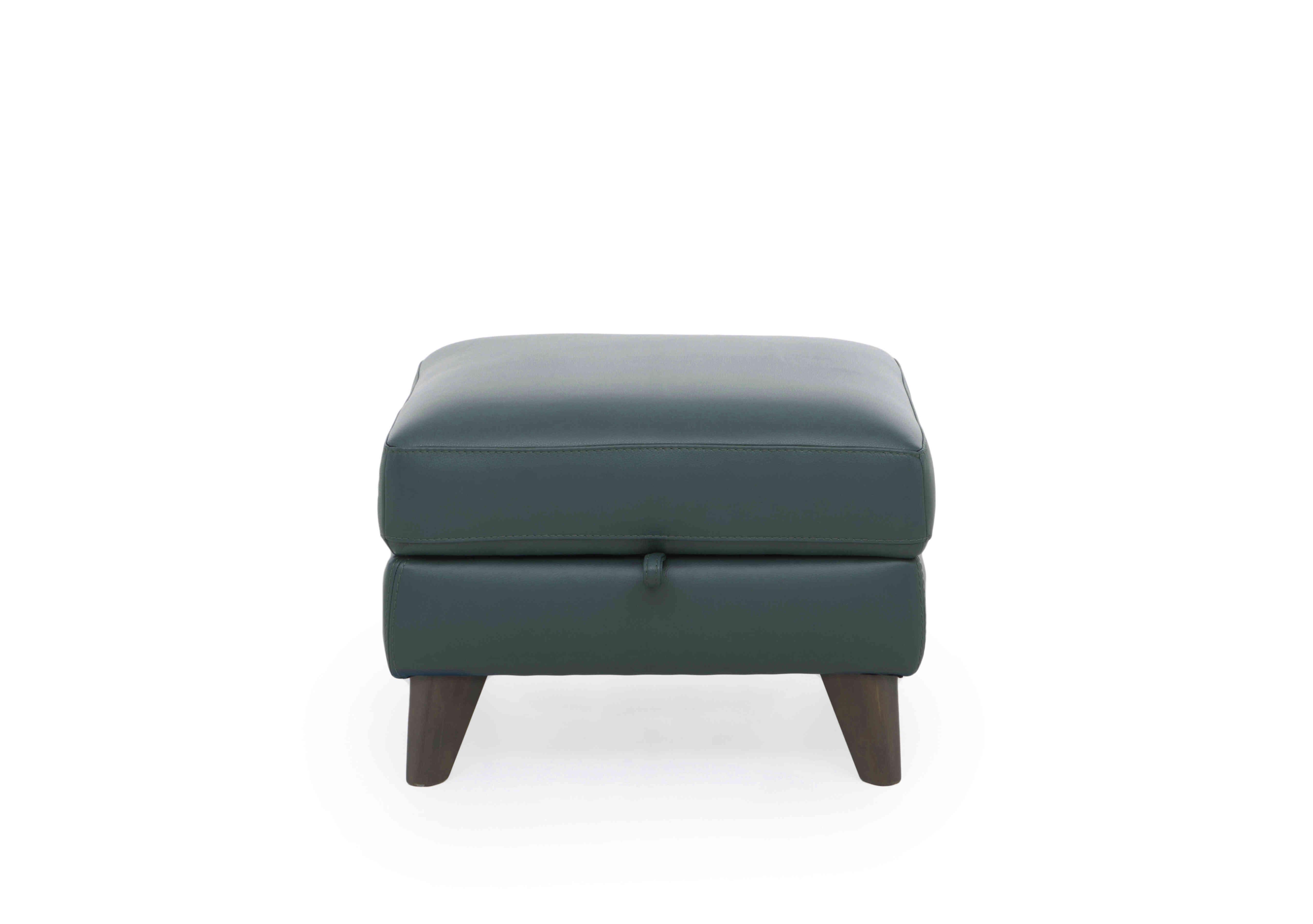 Jules Leather Storage Stool - World of Leather - Furniture Village