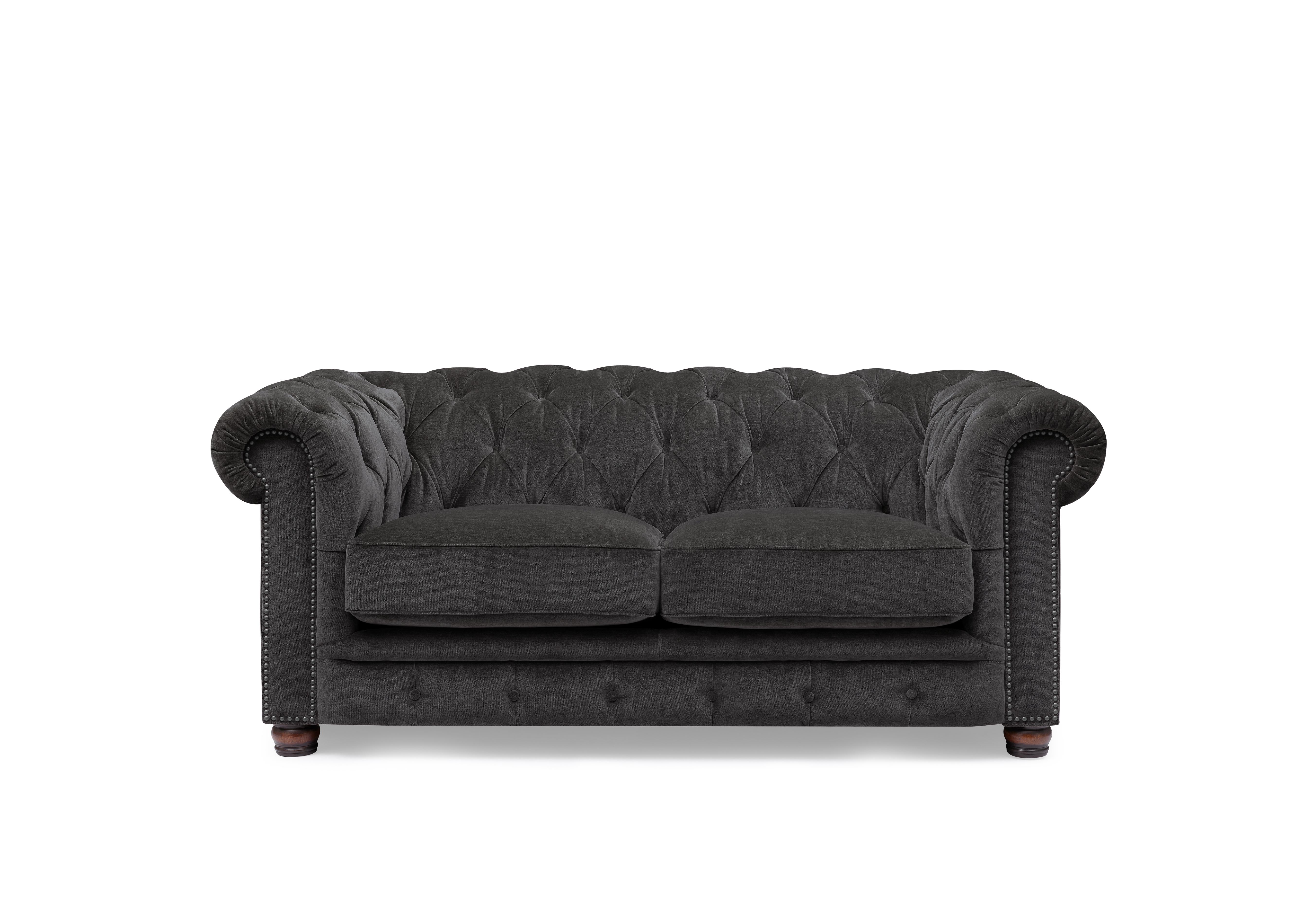 Shackleton 2 Seater Fabric Chesterfield Sofa with USB-C - At The Helm ...