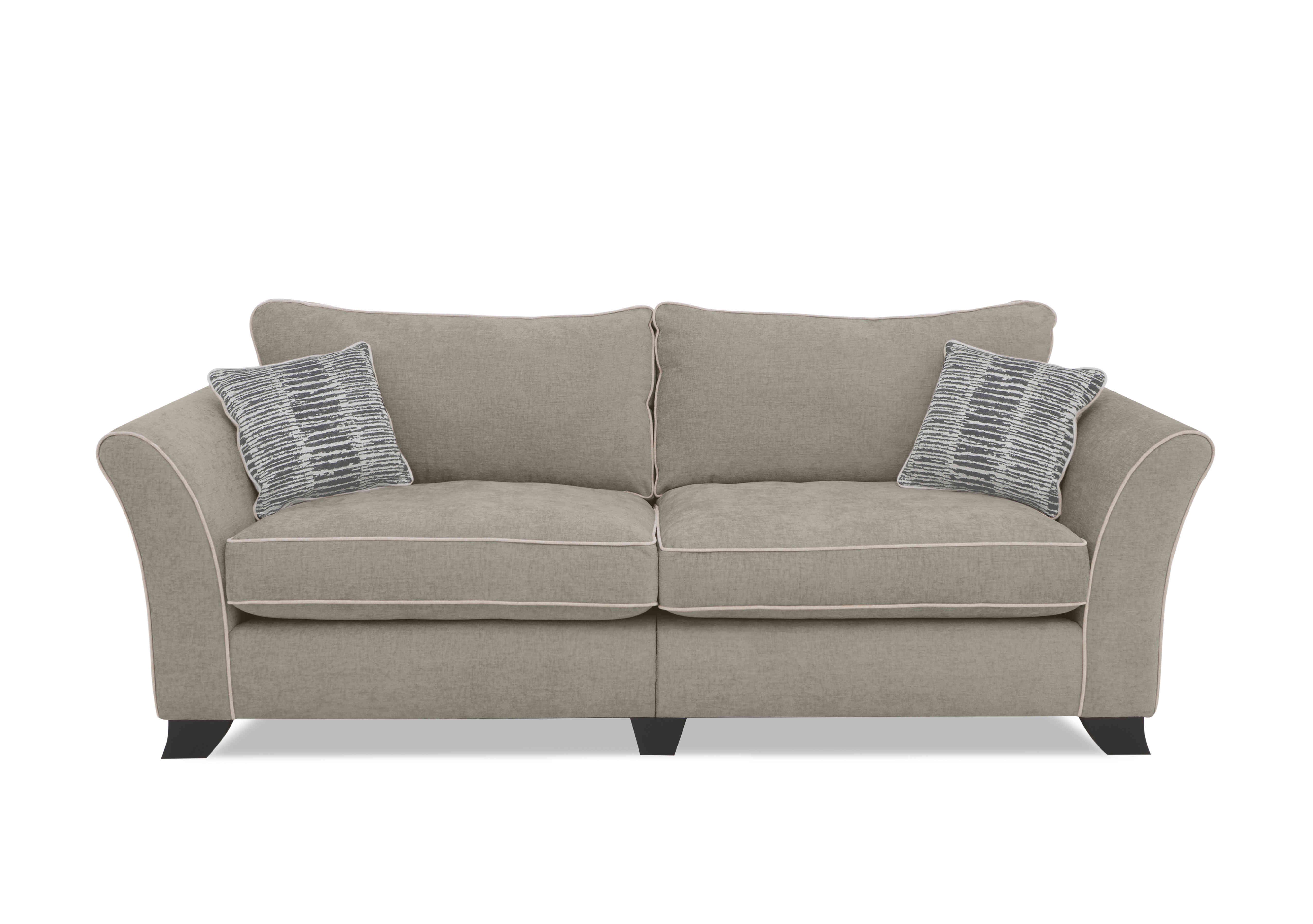 Stellar 4 Seater Split Frame Classic Back Sofa - Furniture Village