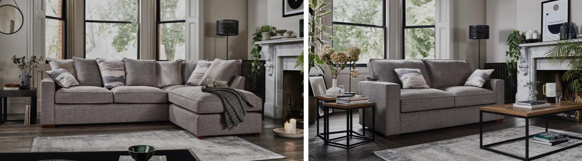 Cory Fabric Classic Back Chair Bed Furniture Village