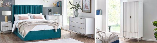 Elia 5 Drawer Tall Chest - Furniture Village