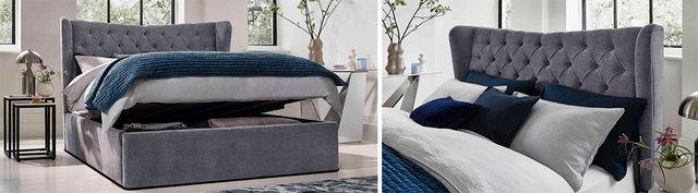 Bauer Ottoman Bed Frame - Highgrove - Furniture Village