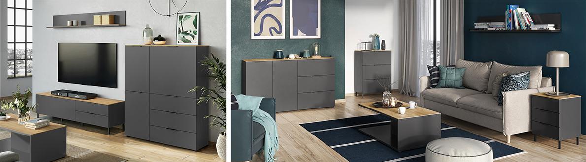 Kit 1 Door 3 Drawer Chest - Furniture Village