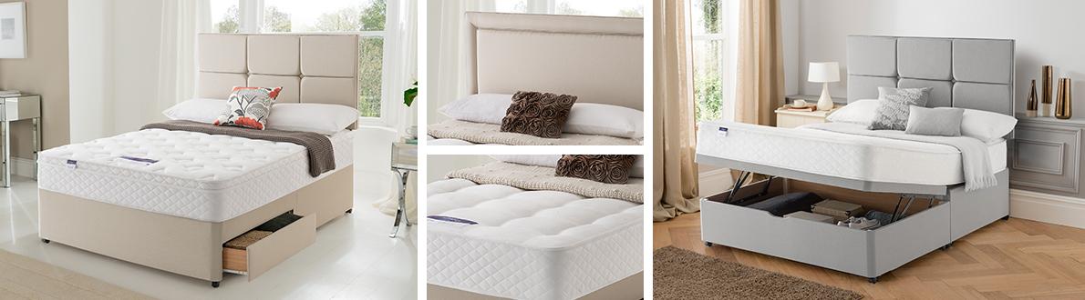Miracoil Serenity Ortho Half Ottoman Divan Set - Silentnight ...
