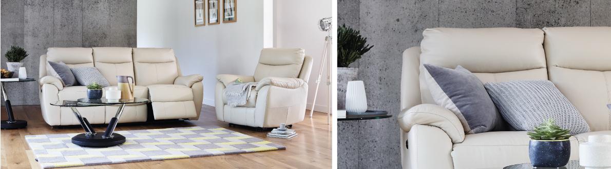 Snug 3 Seater Fabric Sofa - Furniture Village