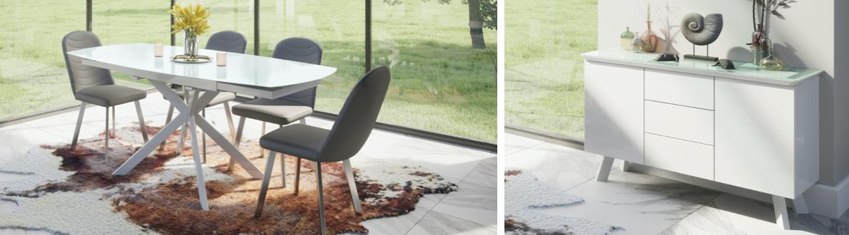 Wizard Extending Dining Table - Furniture Village