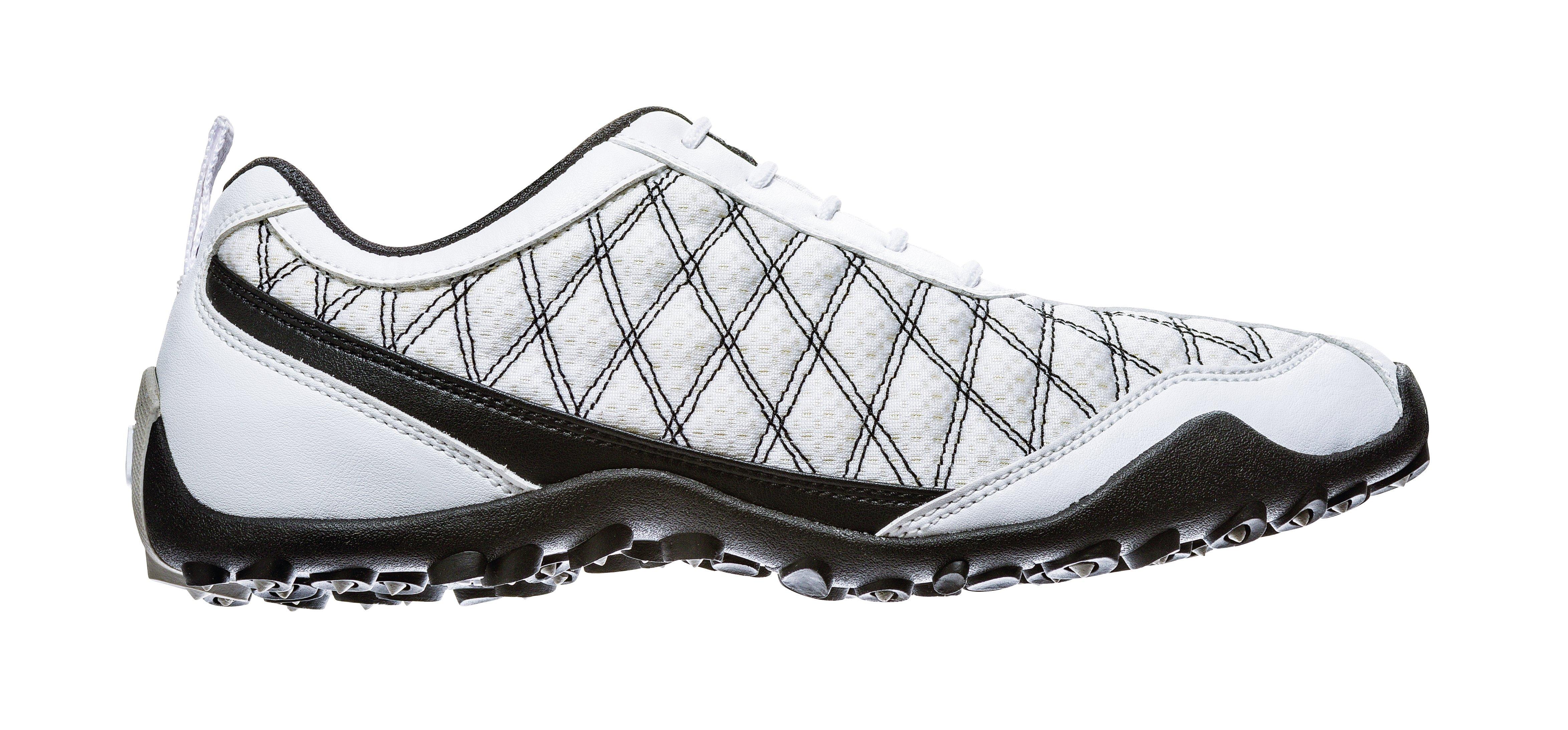 Footjoy Superlites Womens Golf Shoe Black White Store ...