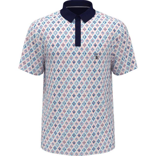 Men's Atomic Cocktail Print Short Sleeve Polo | ORIGINAL PENGUIN GOLF ...