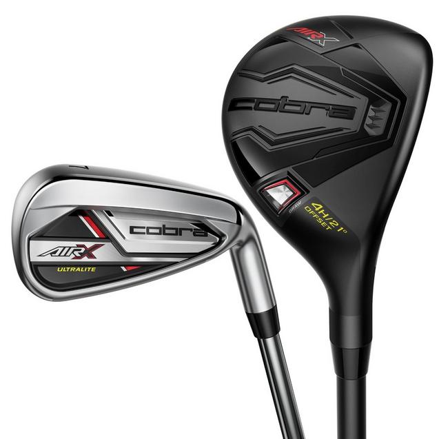 AIR-X 4H 5H 6-PW Combo Iron Set with Graphite Shafts | COBRA | Iron ...