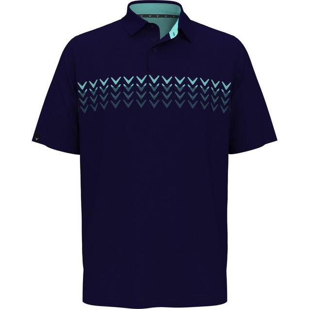 Men's Chev Colour Block Short Sleeve Polo | CALLAWAY | Shirts & Polos ...