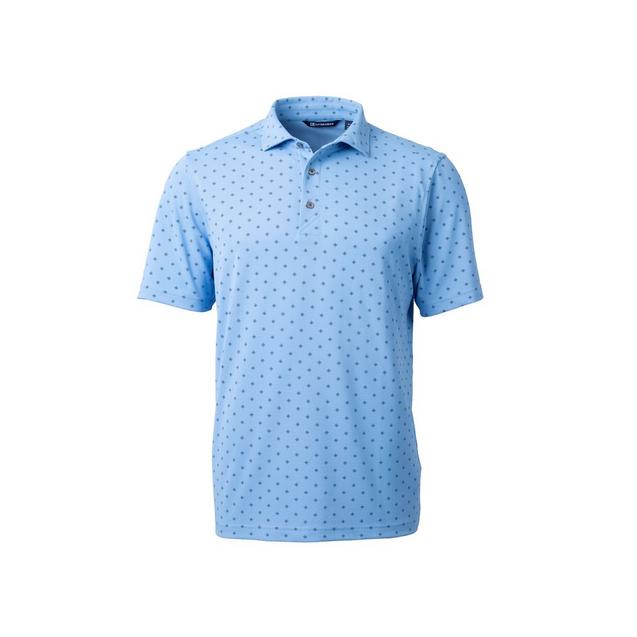 Men's Virtue Eco Pique Tile Print Recycled Short Sleeve Polo | CUTTER ...