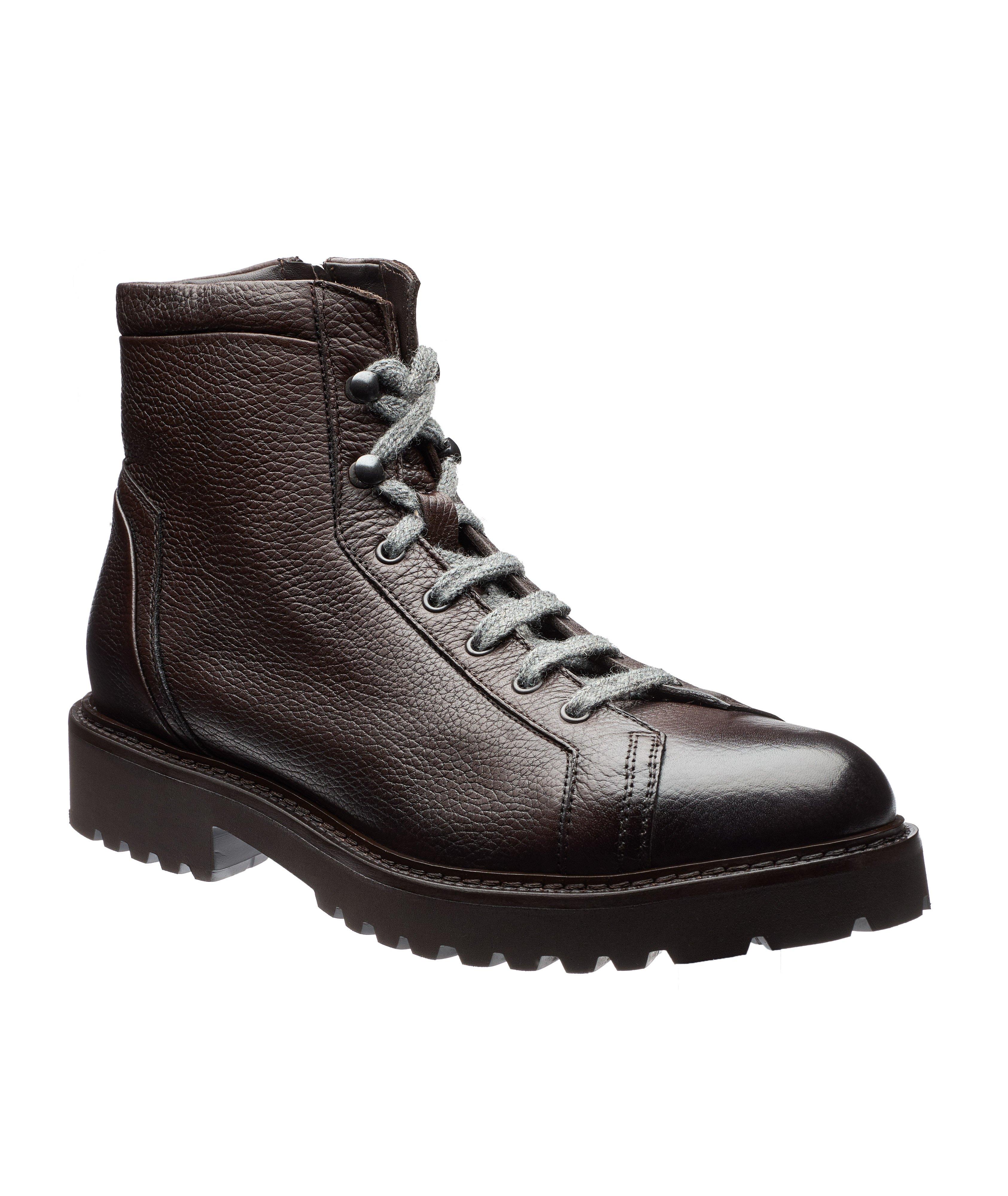 Doucal's Leather Side Zipper Boots | Boots | Final Cut