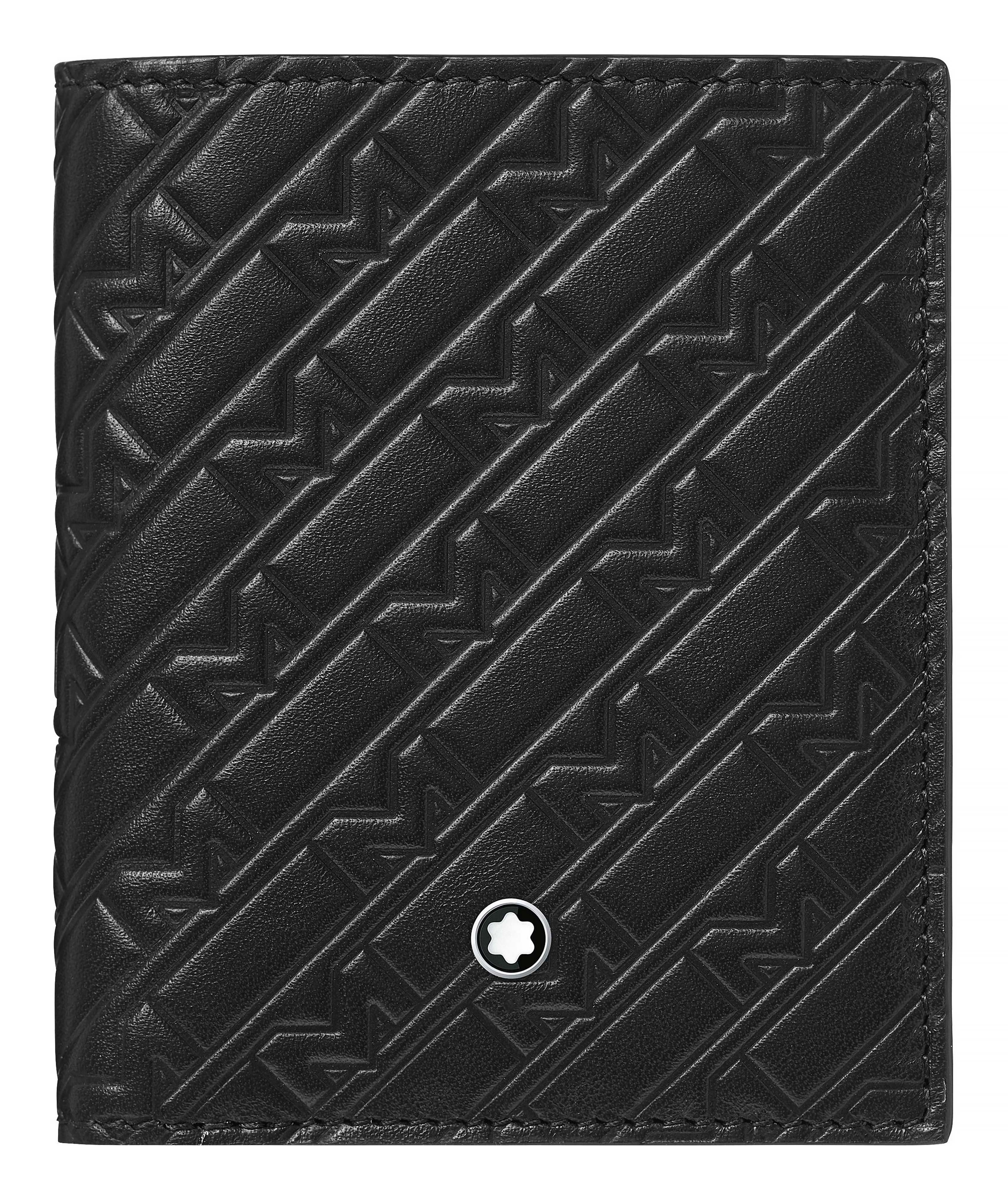 Montblanc Embossed Leather Card Holder | Wallets | Final Cut