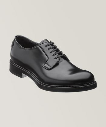 Prada Diapason Opaque Brushed Leather Shoes | Dress Shoes Prada Diapason Opaque Brushed Leather Shoes | Dress Shoes