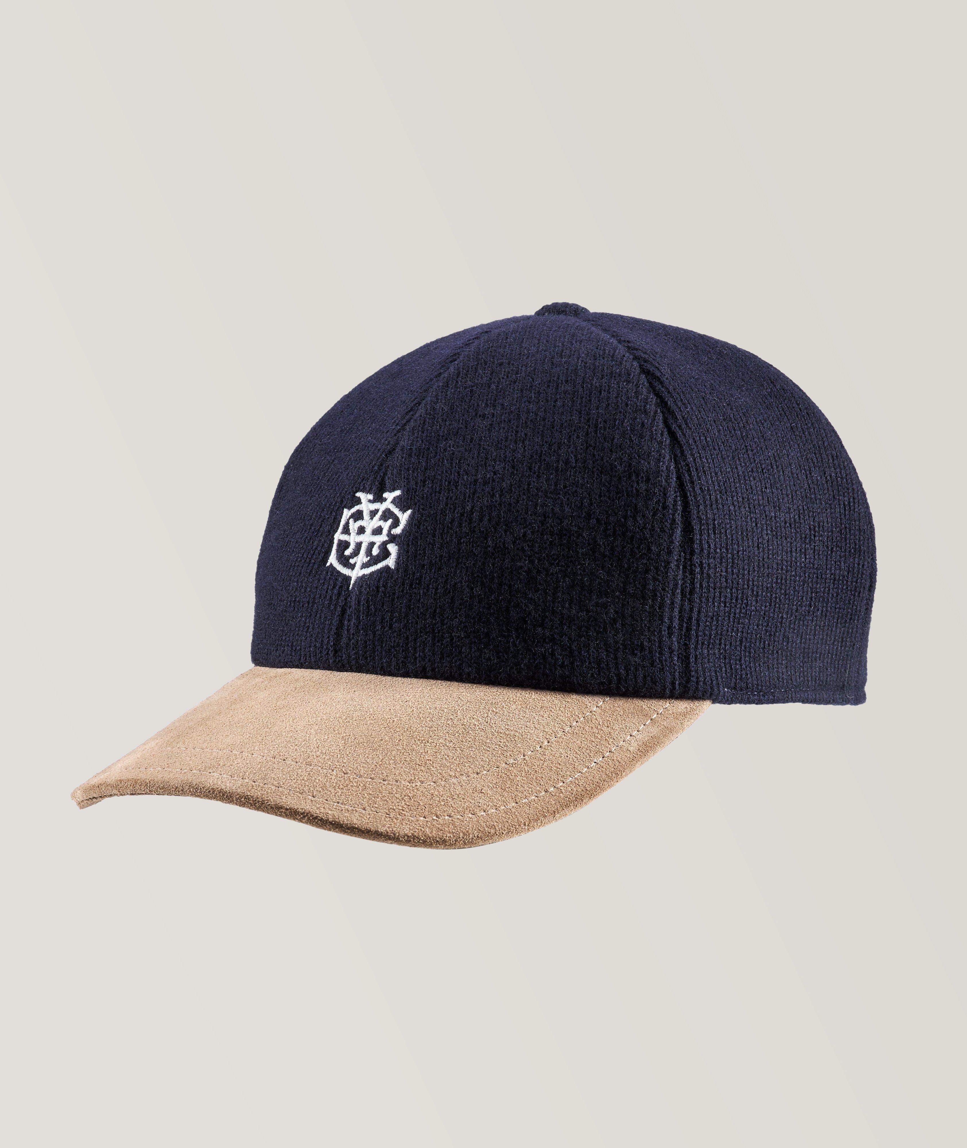 Eleventy Exclusive Logo Embroidered Ribbed Wool-Cashmere Baseball Cap ...