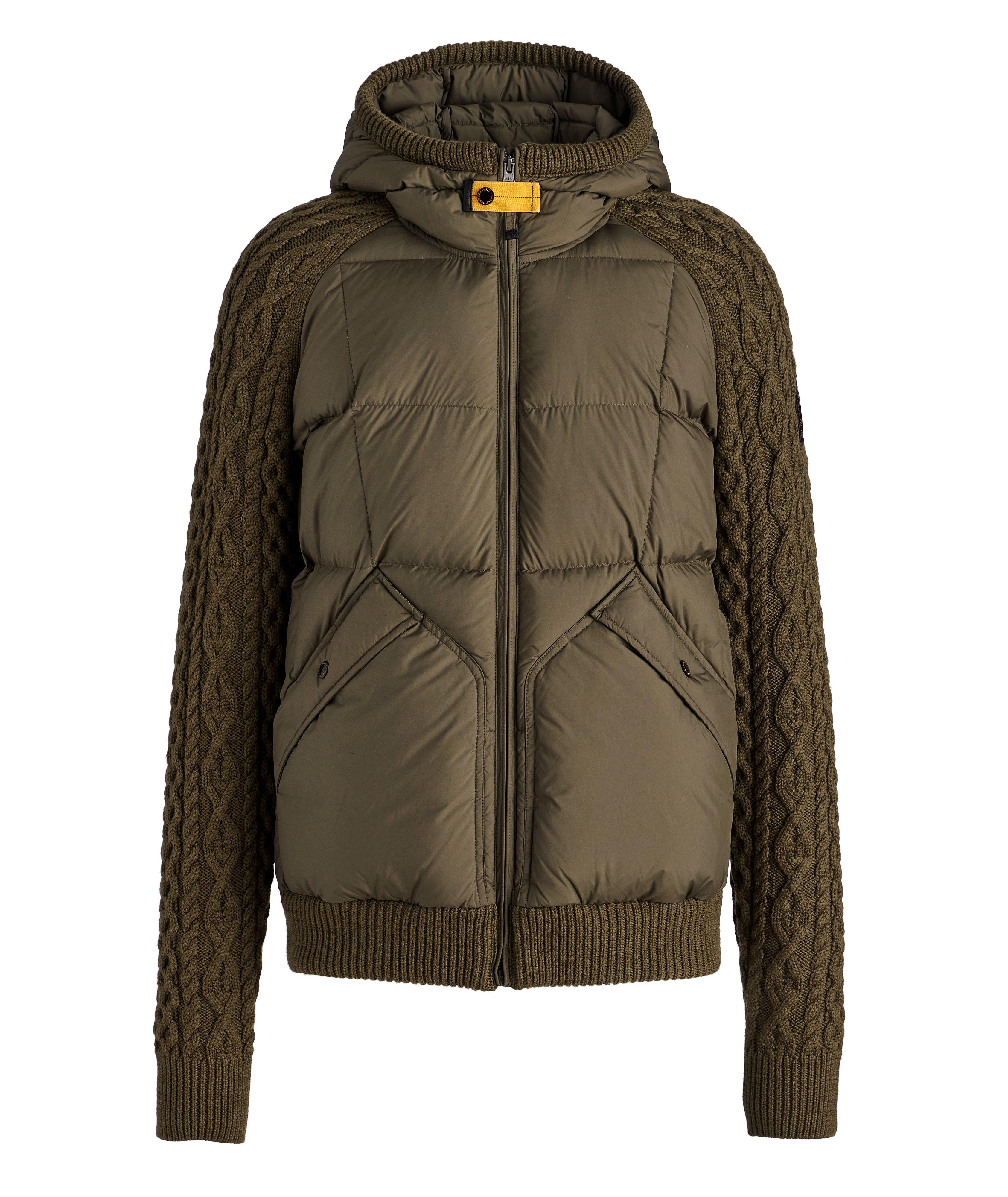 Parajumpers Thick Hybrid Knit Down Jacket | Sweaters & Knits | Final Cut