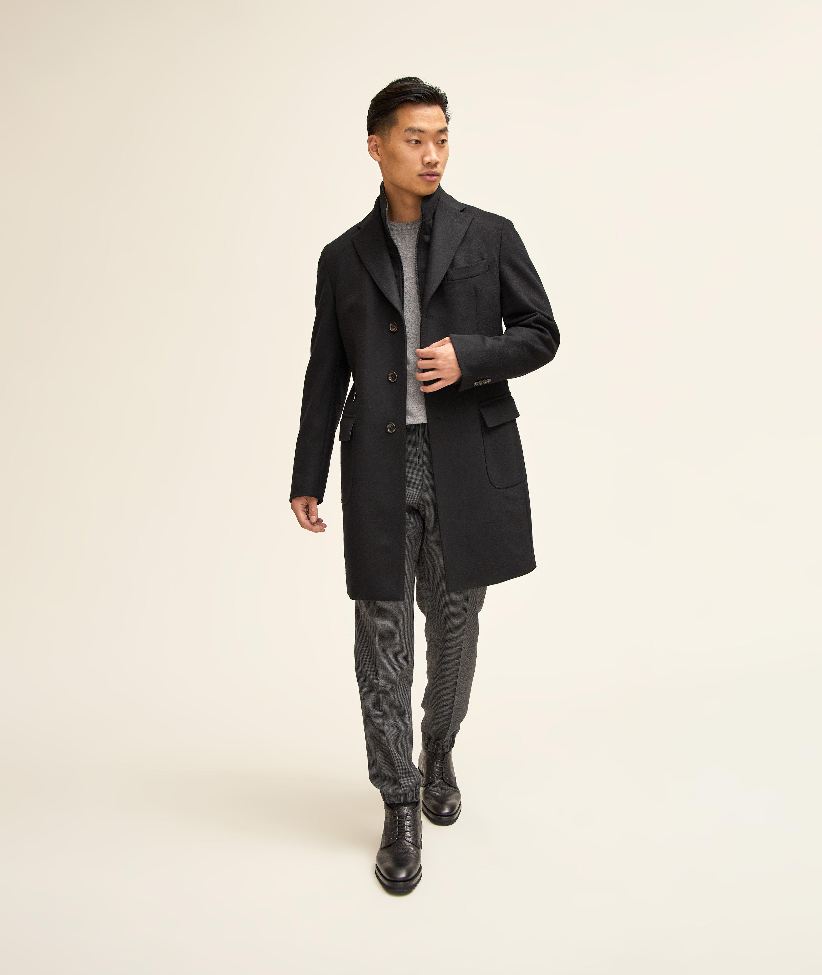 Harold Wool-Cashmere Overcoat | Coats | Final Cut