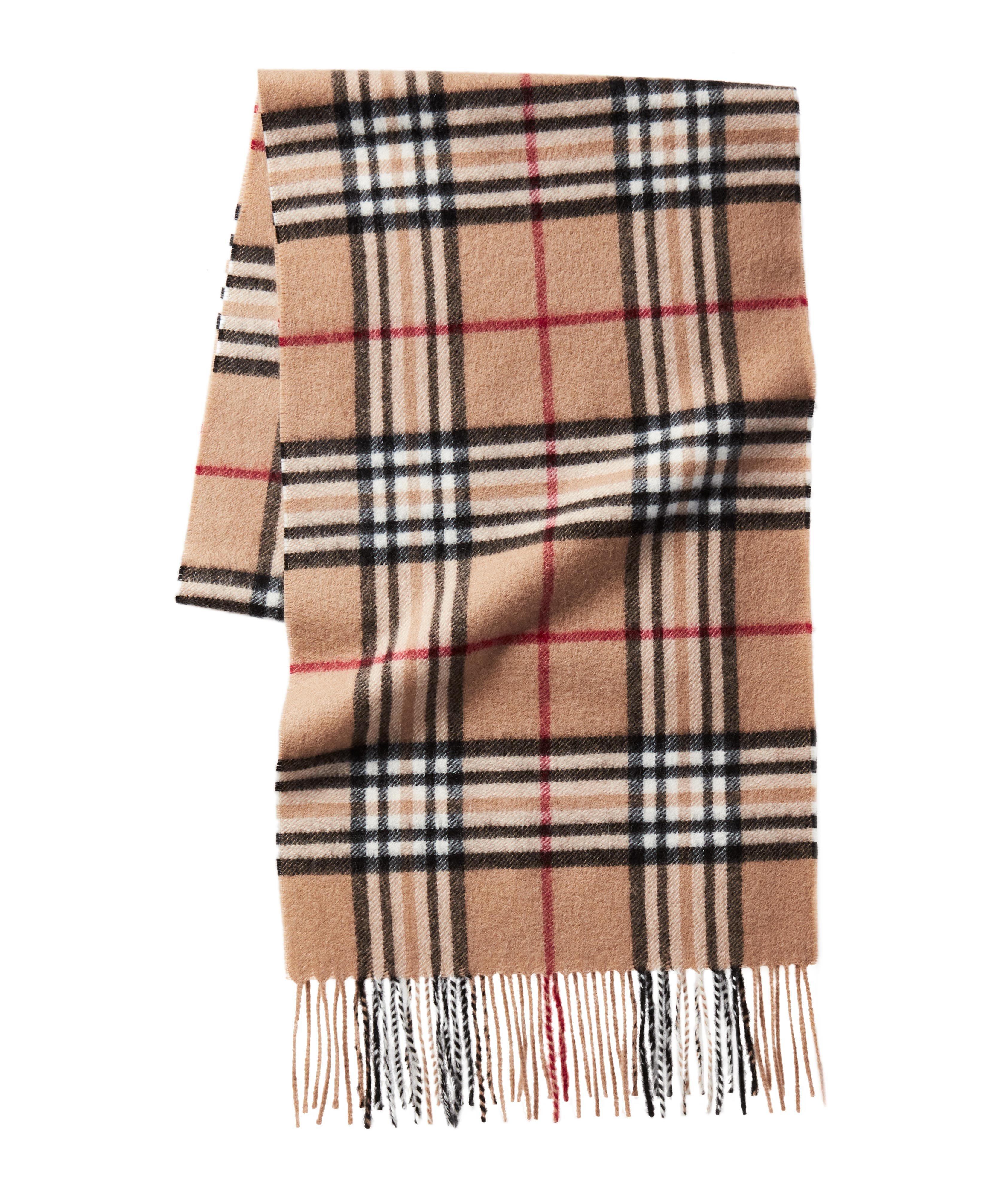 Harry Rosen Checked Cashmere Scarf | Scarves & Gloves | Final Cut