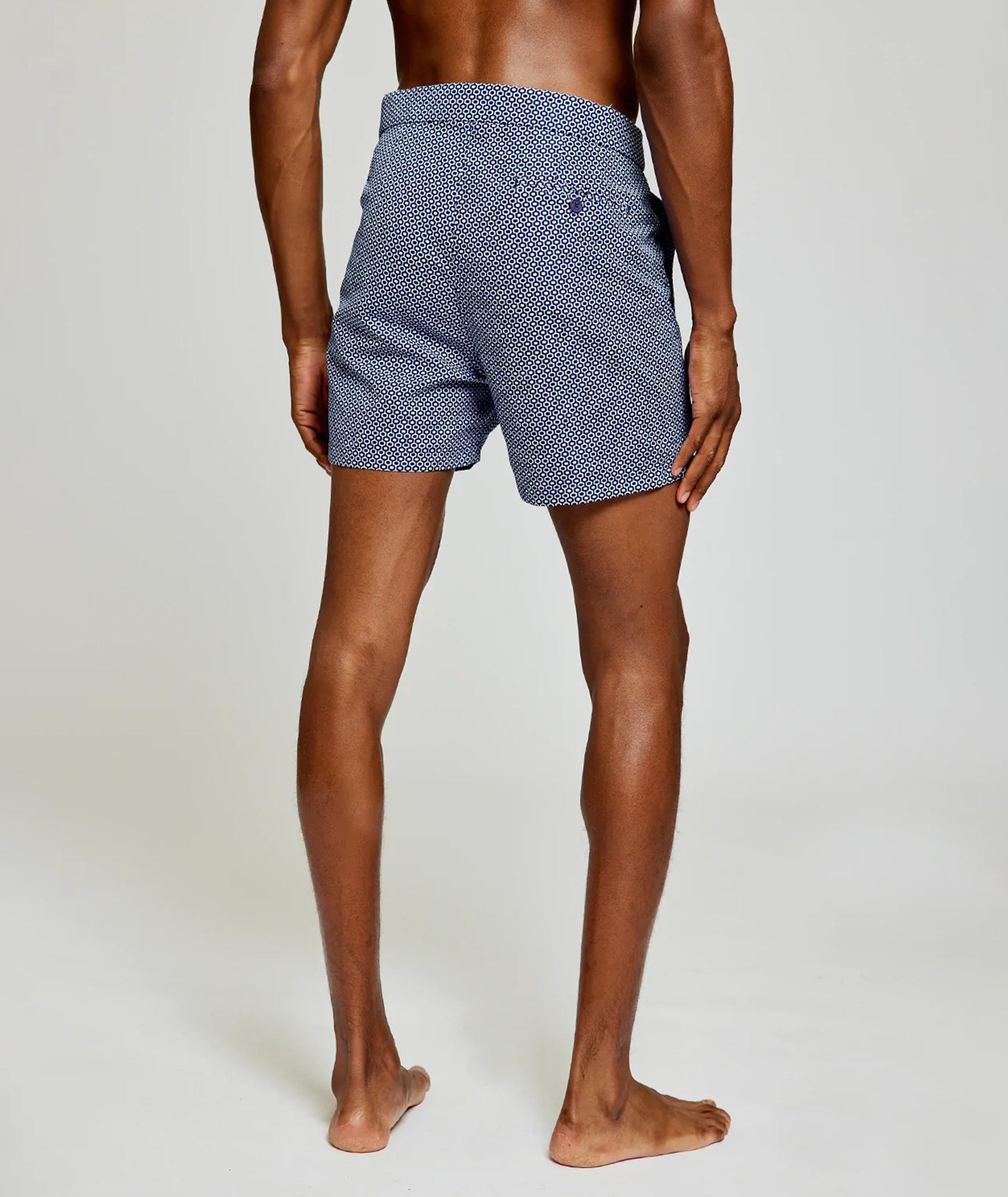 Frescobol Carioca Tailored Ipanema Print Swim Shorts | Swimwear | Final Cut