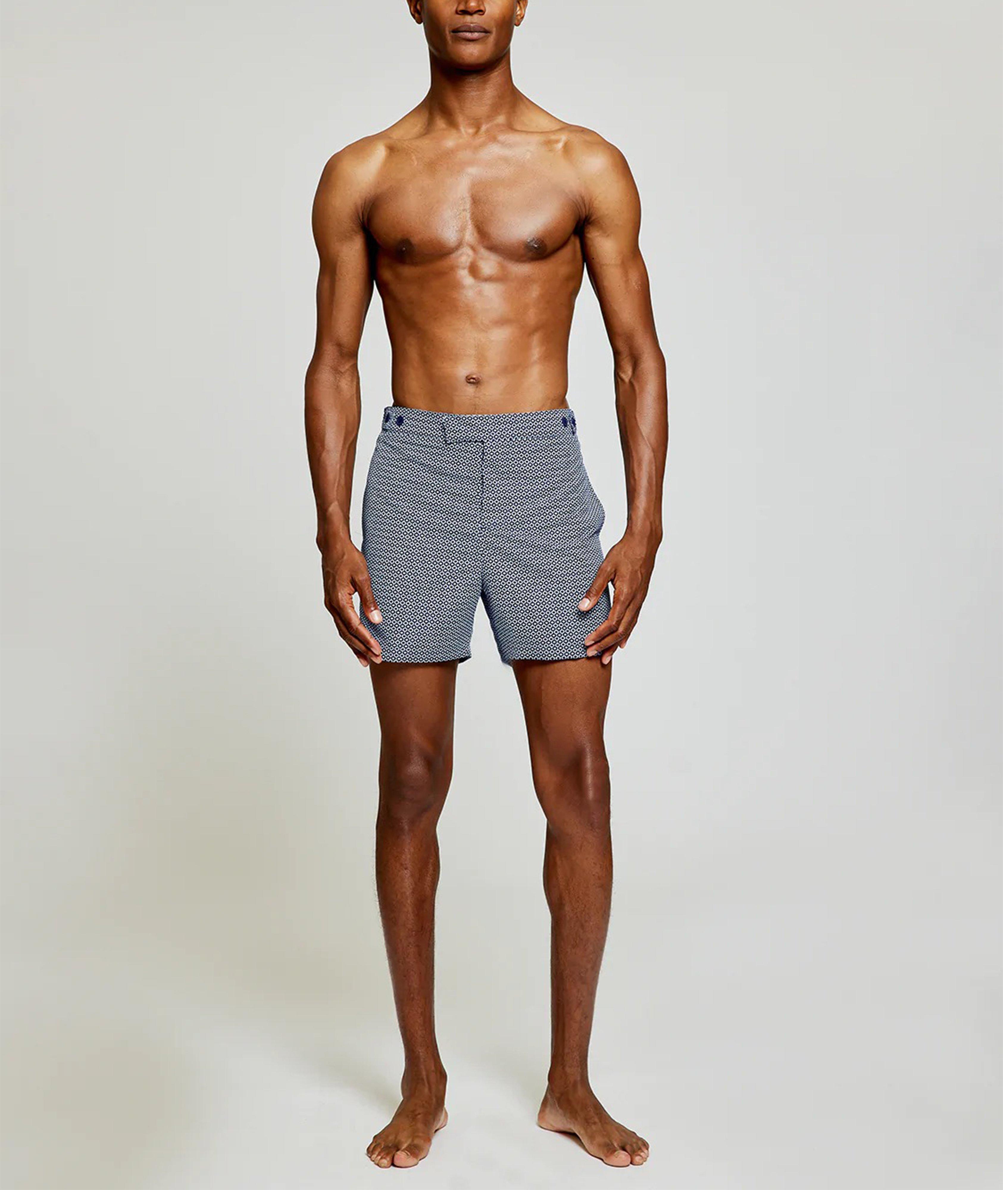 Frescobol Carioca Tailored Ipanema Print Swim Shorts | Swimwear | Final Cut