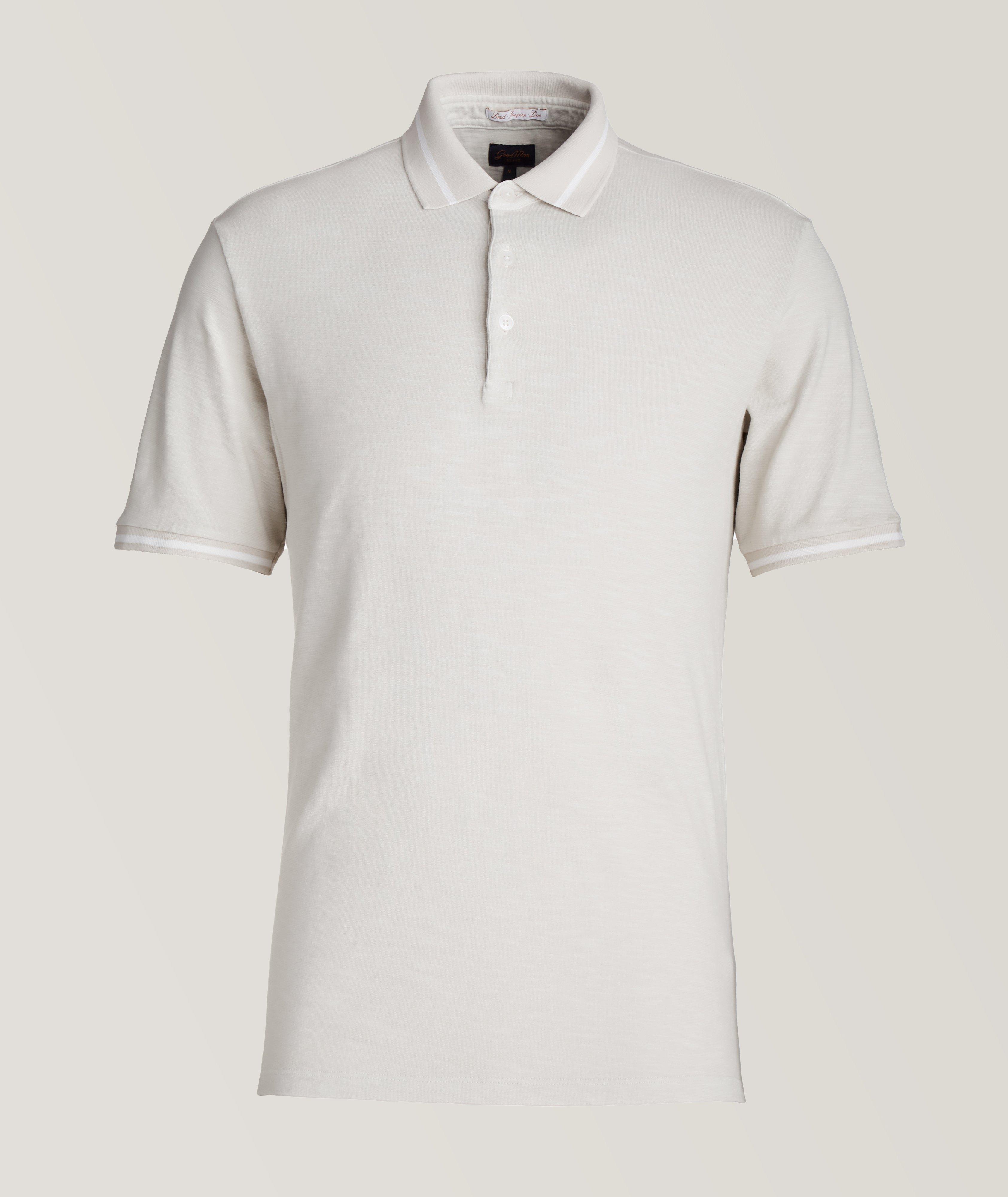 Good Man Brand Match Point Slub Jersey Polo | Polos | Final Cut