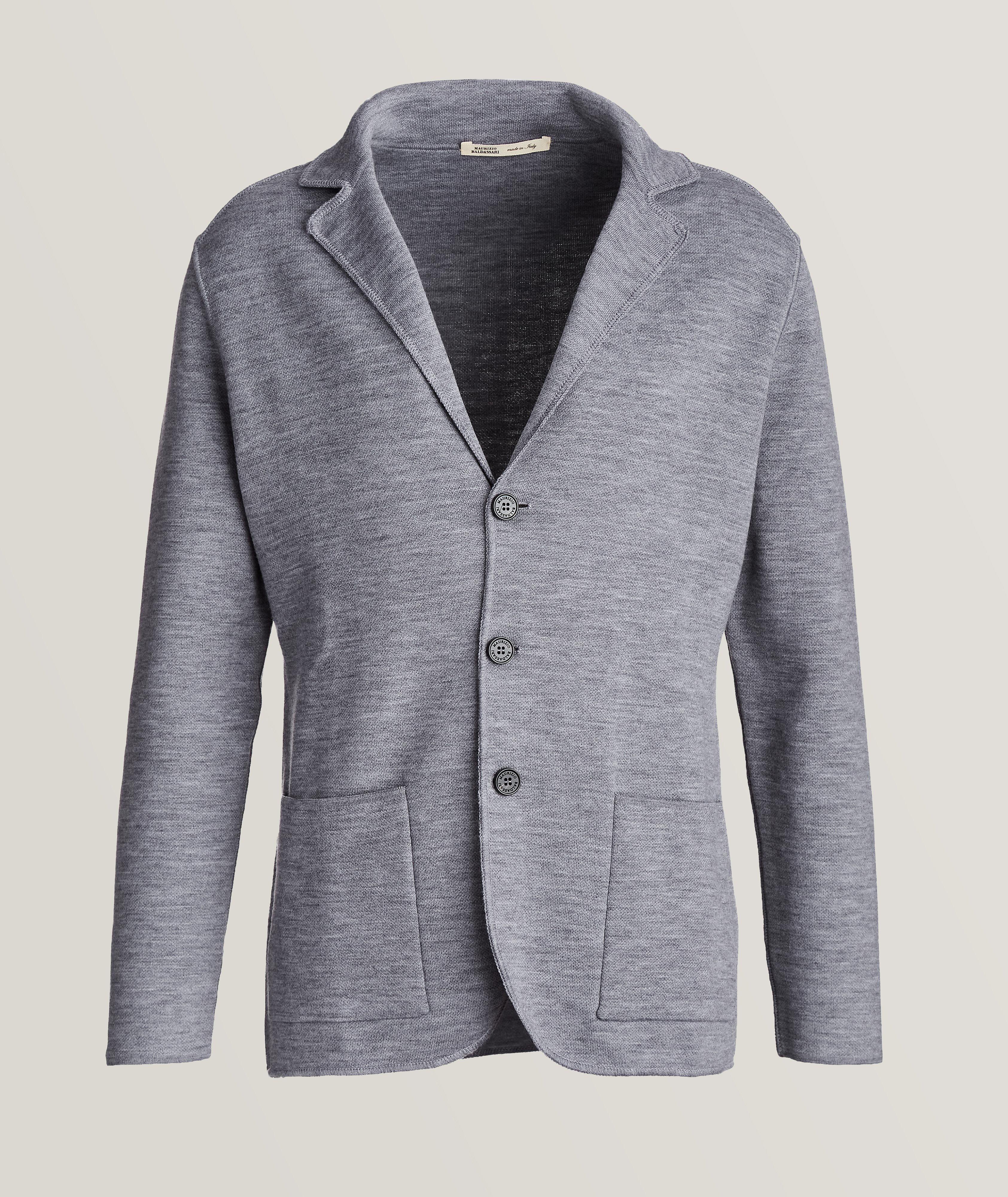 Maurizio Baldassari Merino Wool-Blend Knit Swacket | Sweaters & Knits ...
