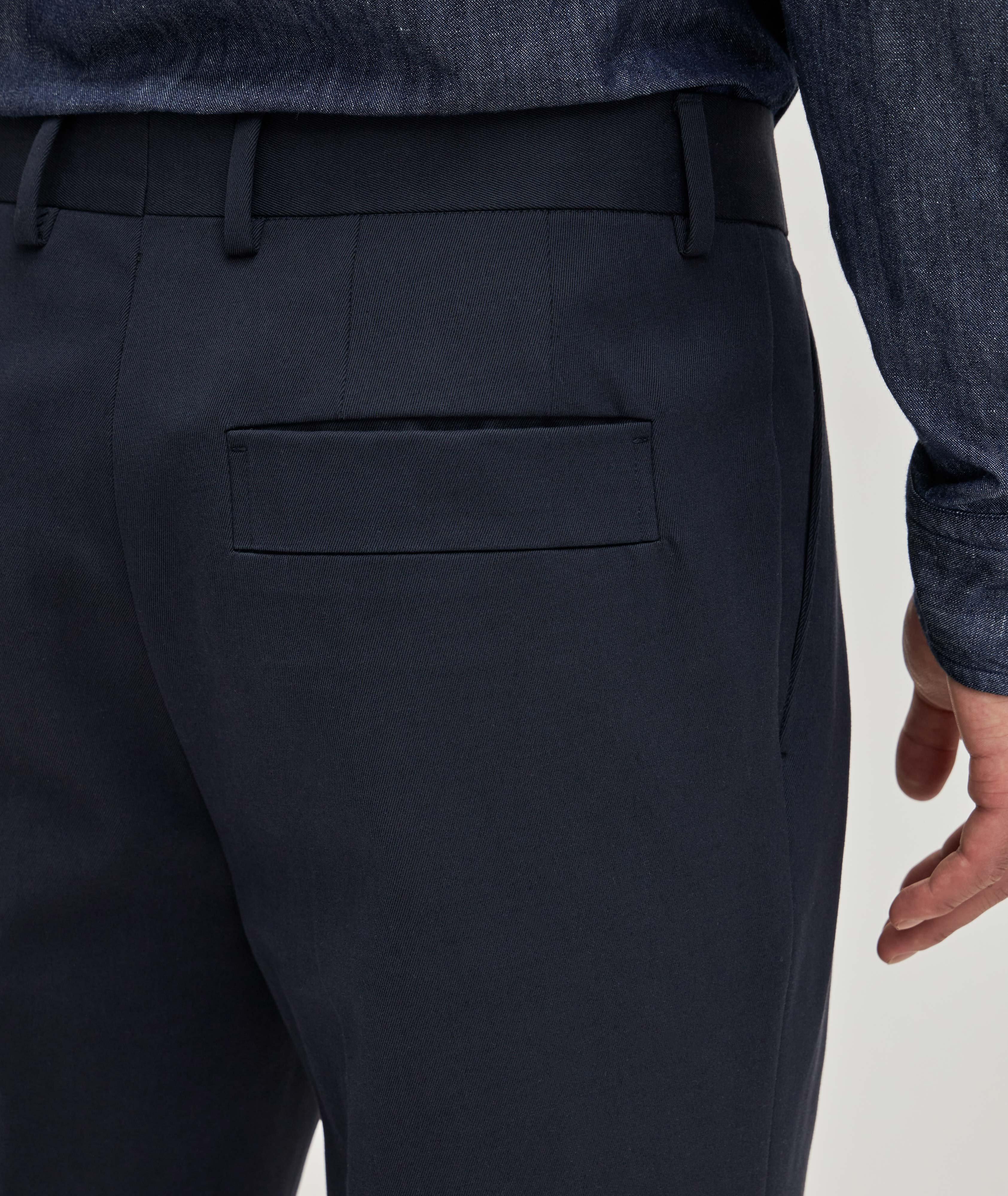 ZEGNA Cotton-Wool Double Pleated Pants | Pants | Final Cut