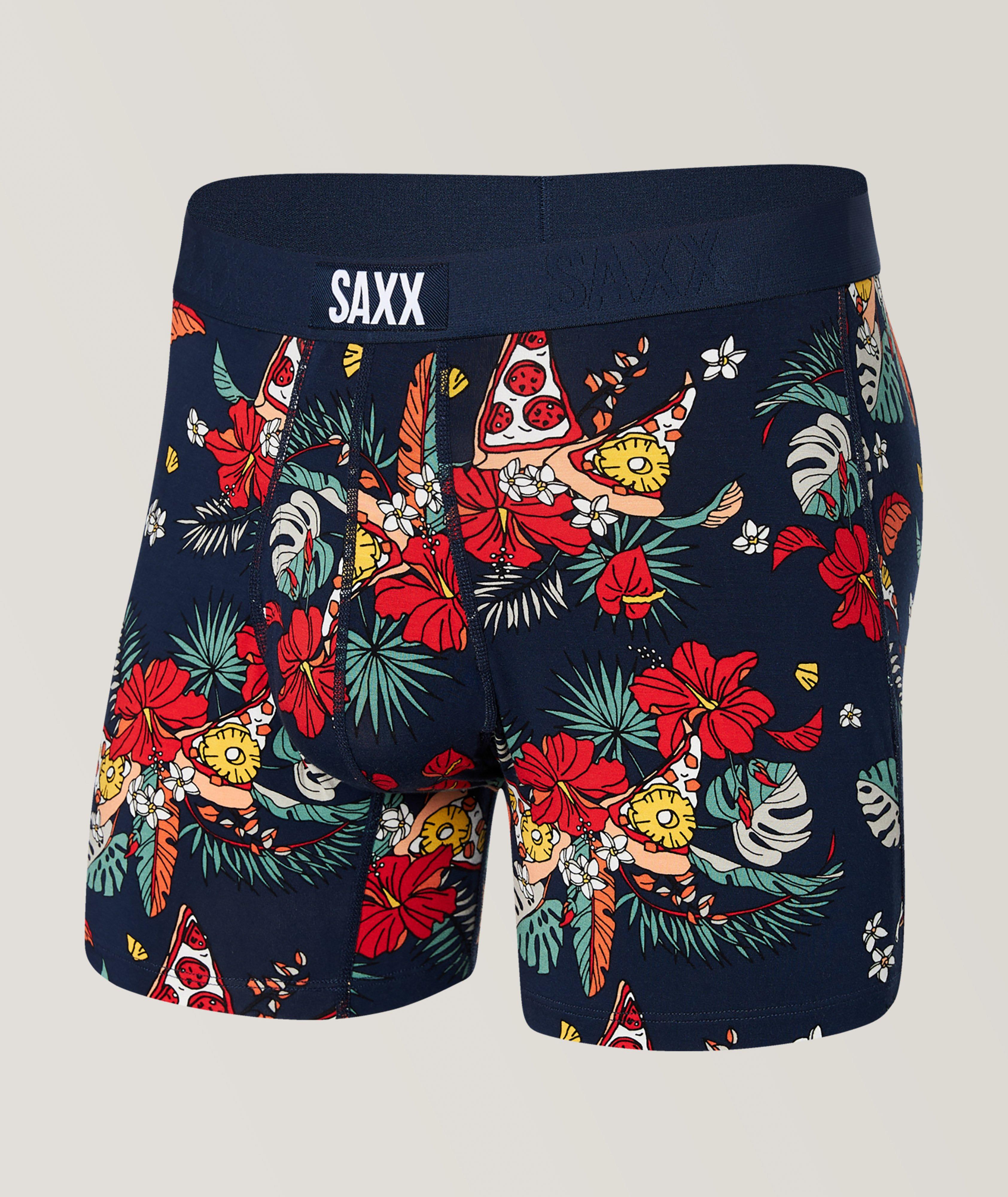 SAXX Ultra Hawaiian Pizza Print Boxer Briefs | Underwear | Final Cut
