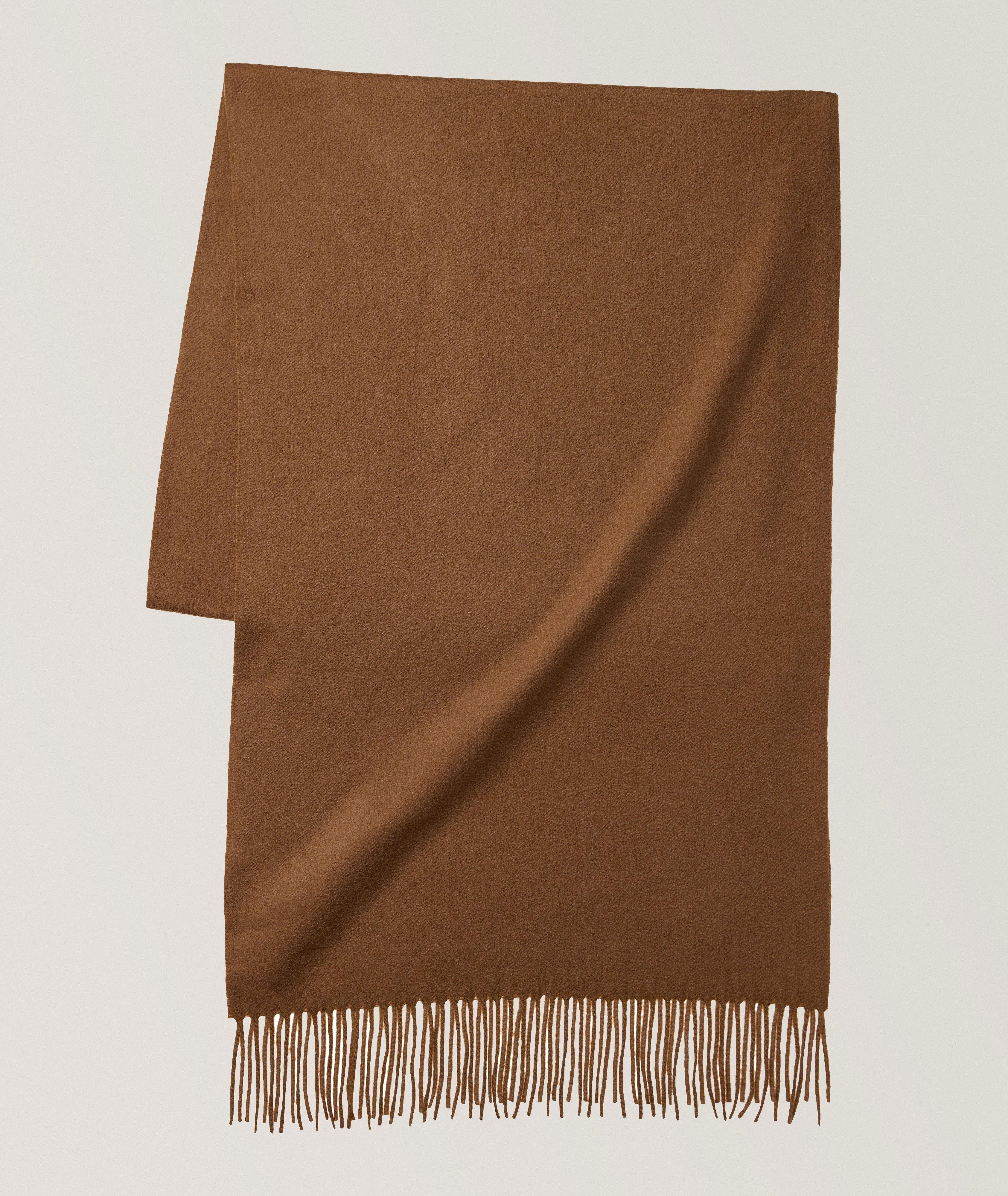 Harold Fringed Cashmere Scarf | Scarves & Gloves | Final Cut