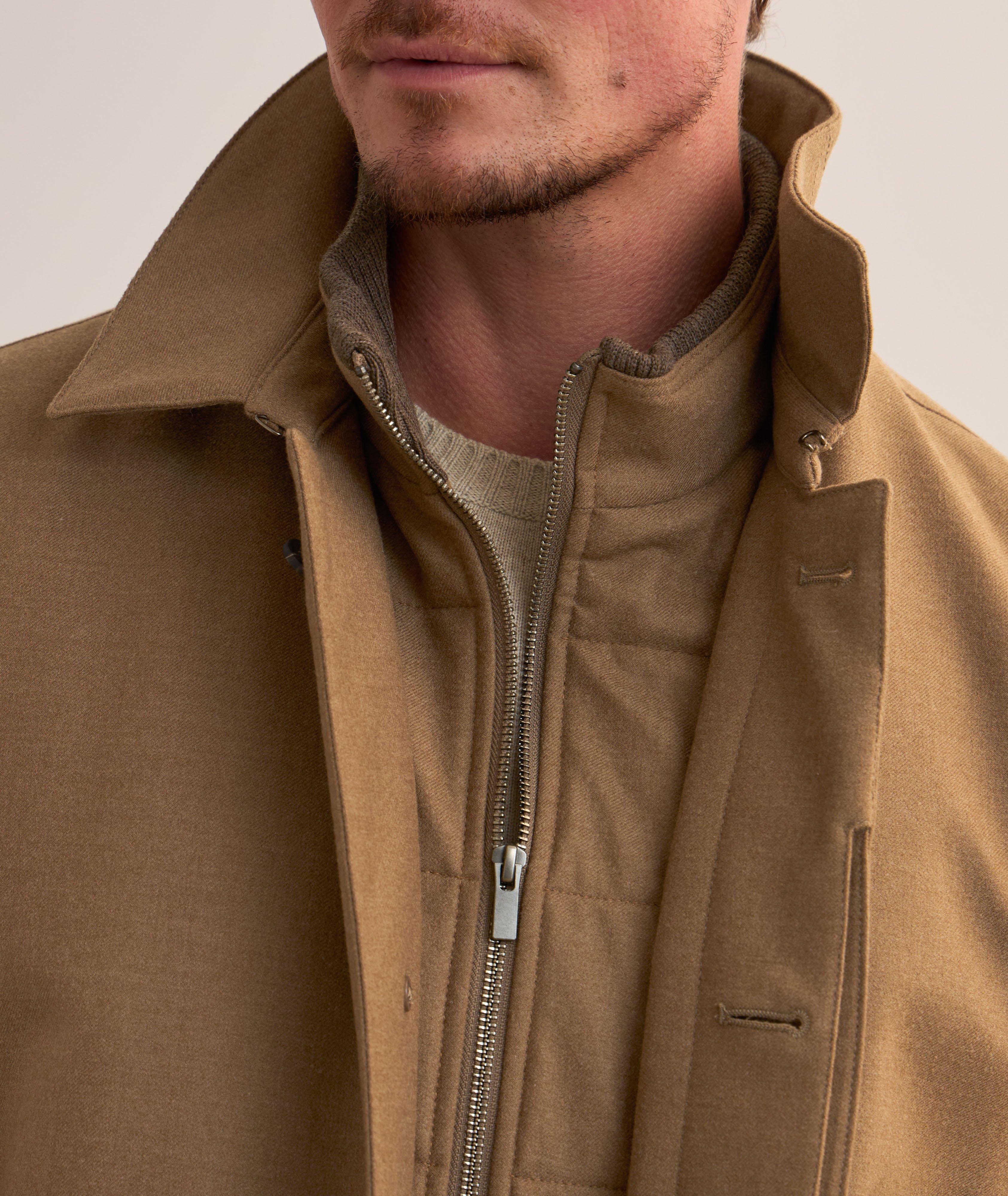 Harold Vittorio Stretch-Wool Coat | Coats | Final Cut