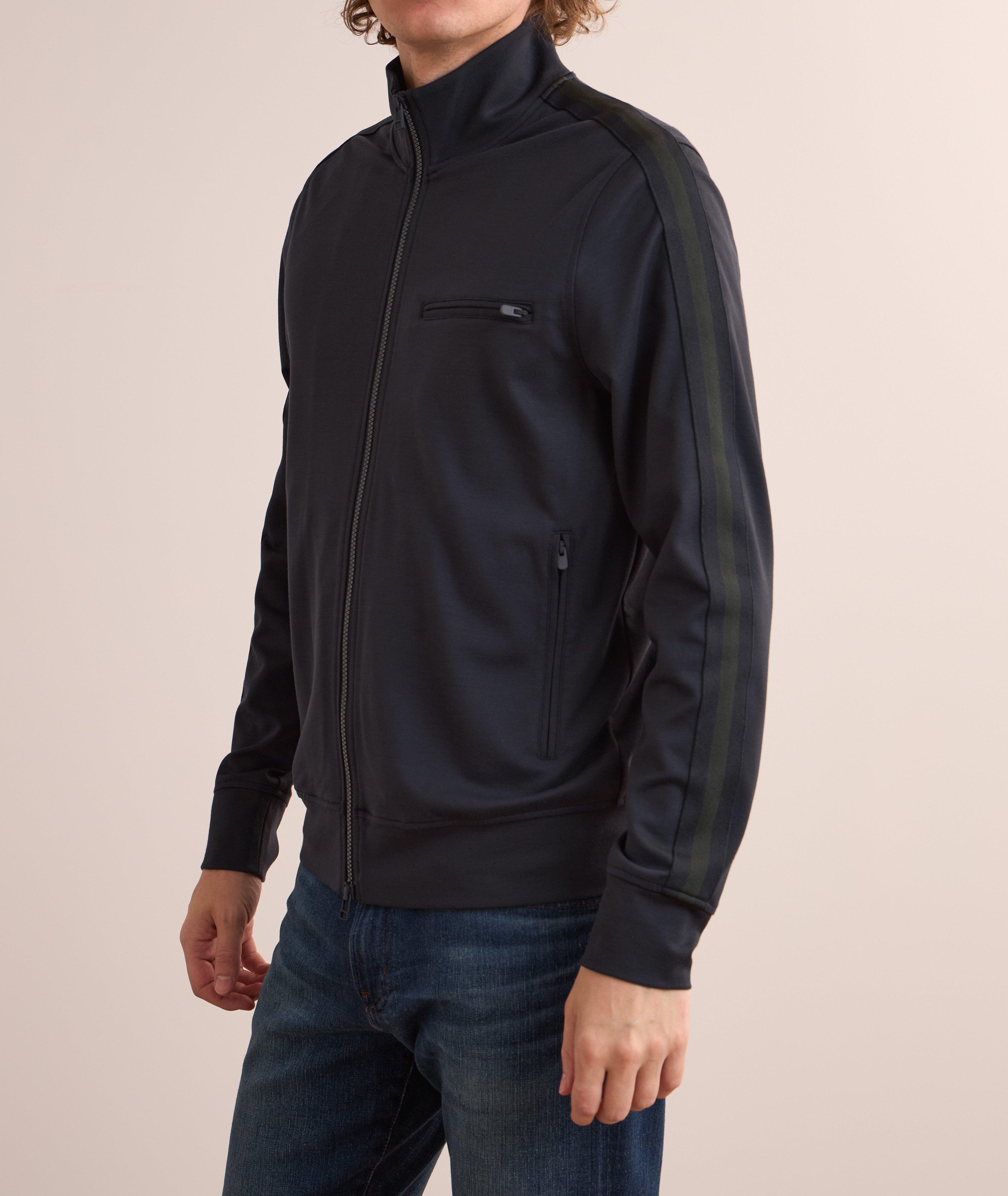 Patrick Assaraf Two-Tone Track Jacket | Coats | Final Cut
