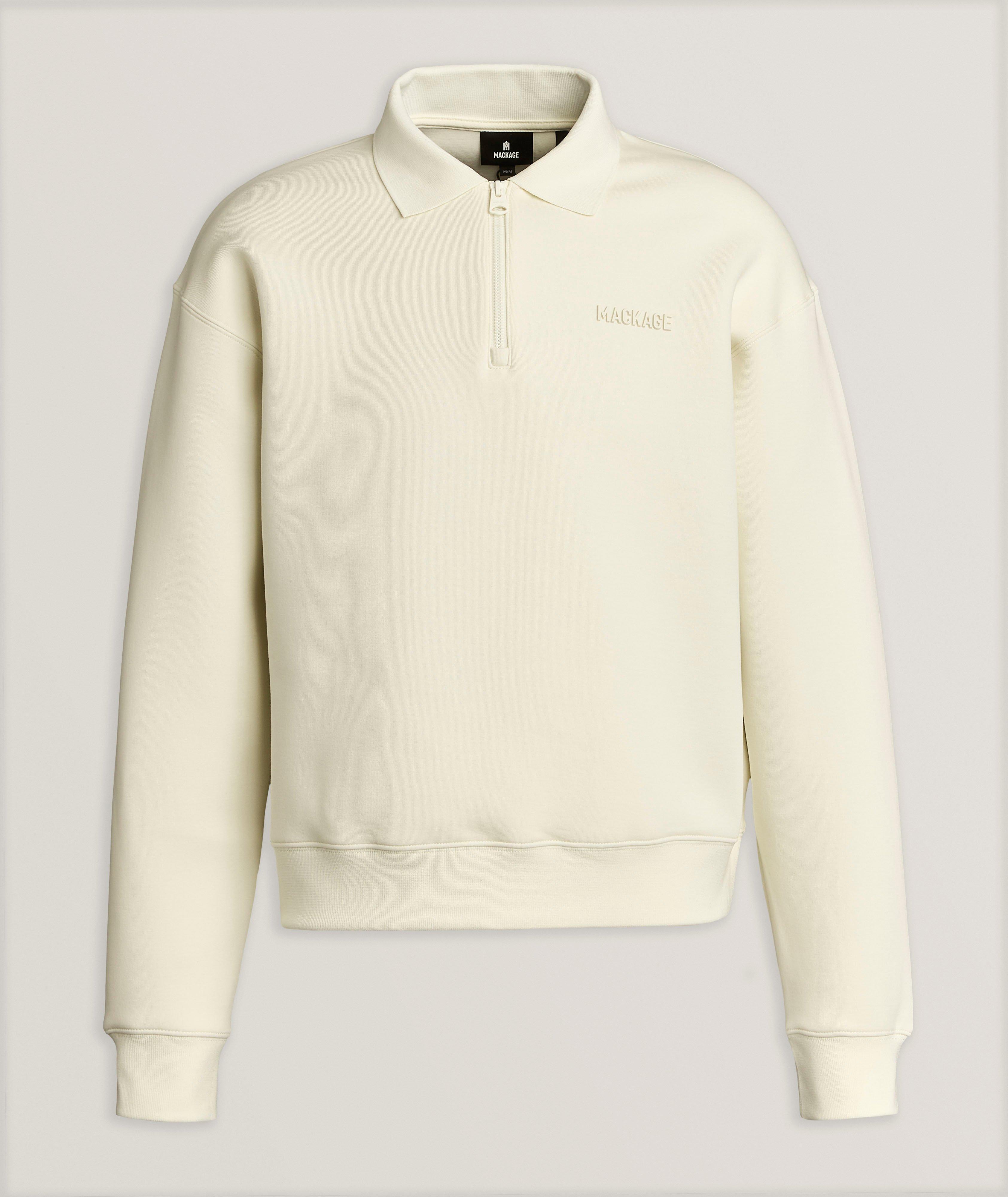 Mackage Felix Half-Zip Double-Face Sweater | Polos | Final Cut