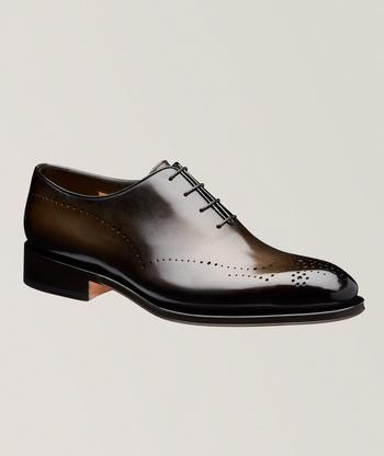 Prada Brushed Leather Derby Brogues | Dress Shoes | Harry Rosen Prada Brushed Leather Derby Brogues | Dress Shoes | Harry Rosen