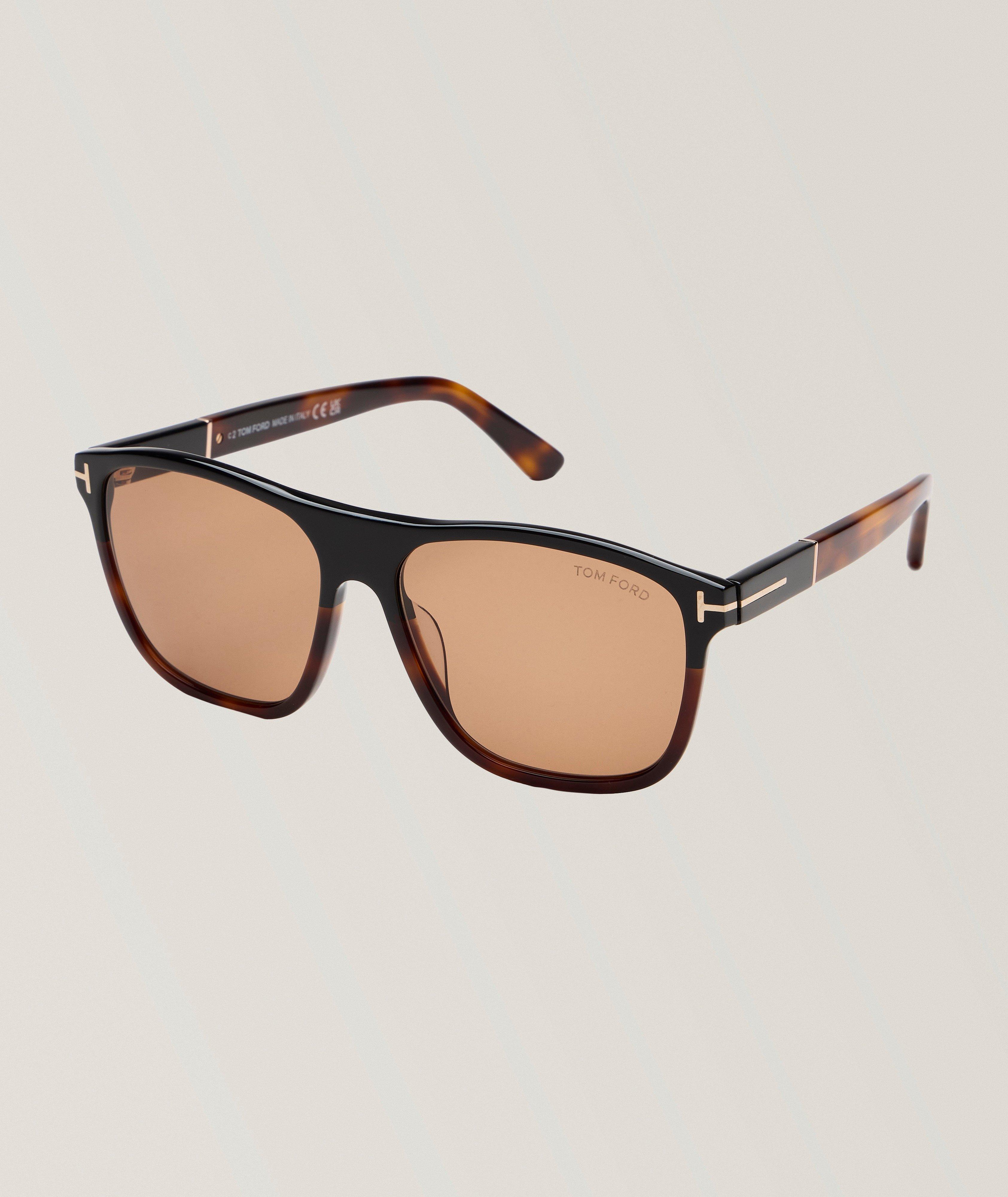 TOM FORD Frances Havana Square Sunglasses | Eyewear | Final Cut