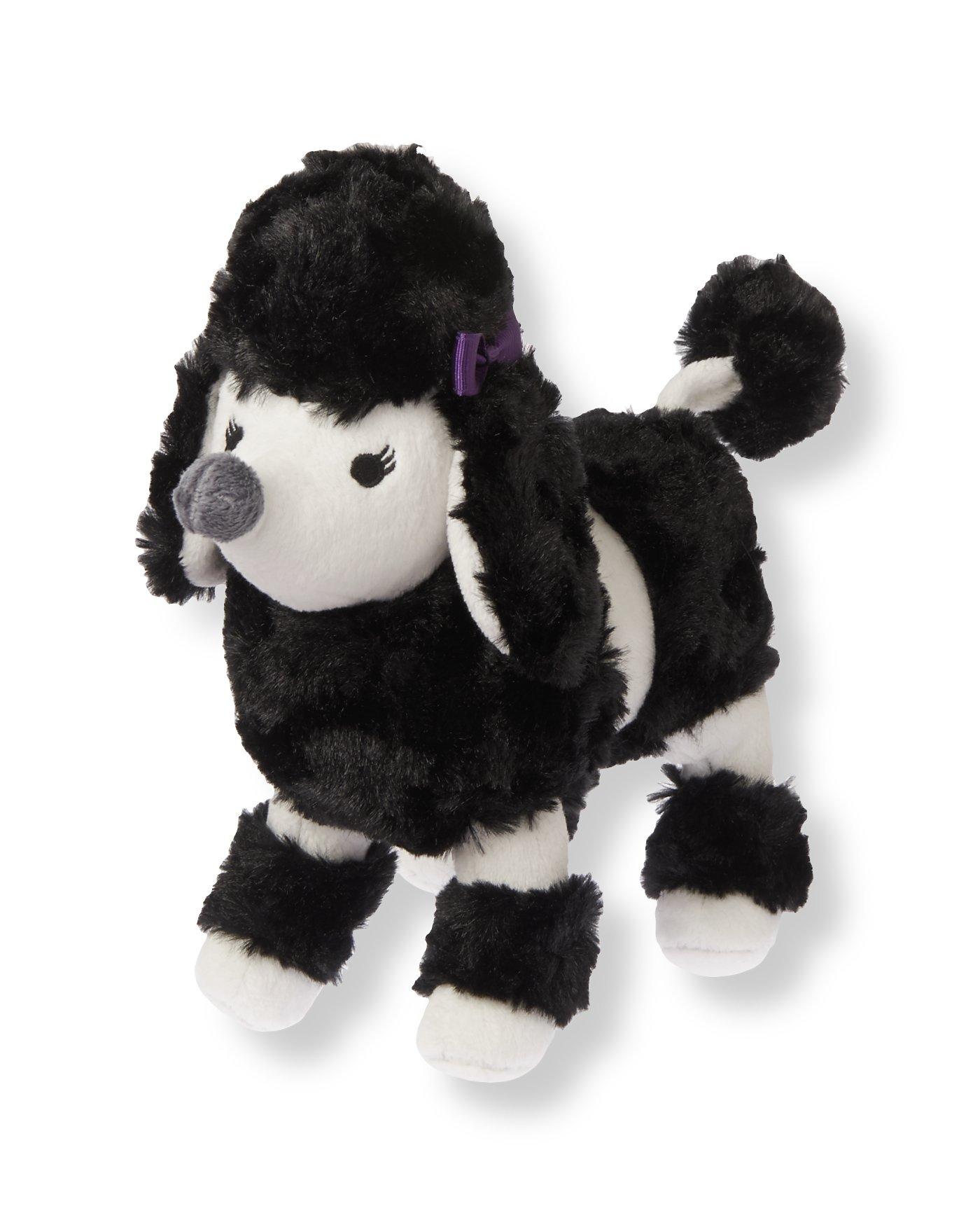 Classic Black Poodle Plush Toy at JanieandJack