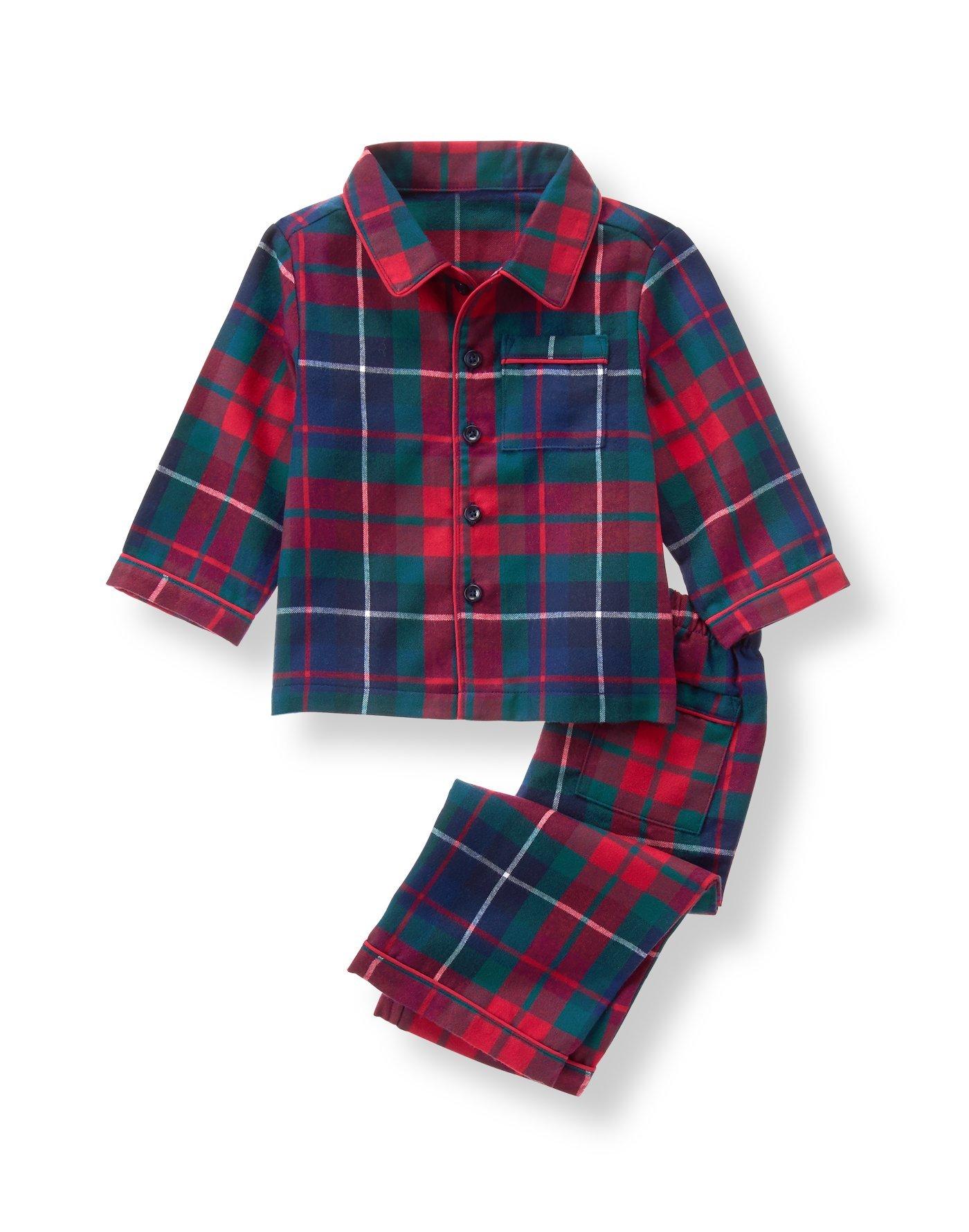 Cabin Red Plaid Plaid Pajama Set at JanieandJack