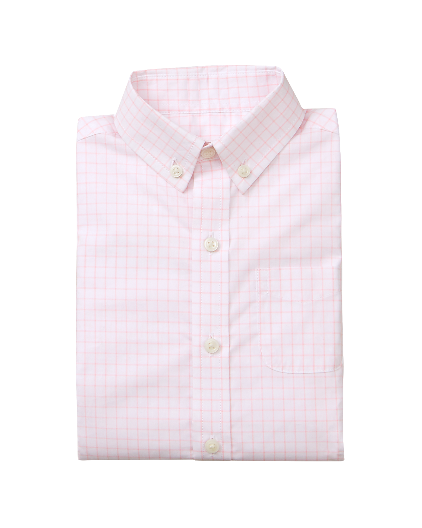 Boy Pink Tattersall Tattersall Shirt by Janie and Jack