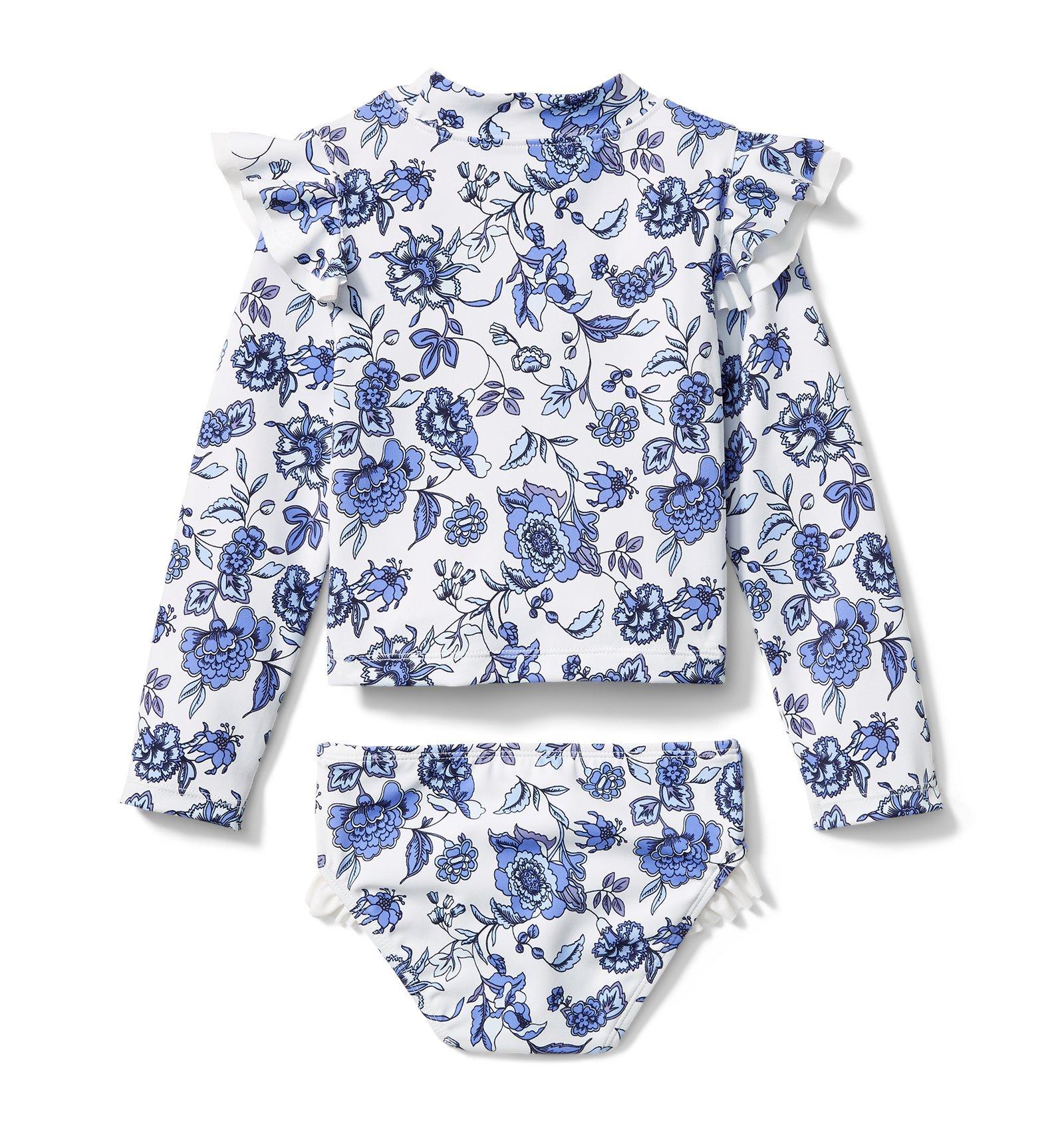 Girl Floral Rash Guard Set by Janie and Jack